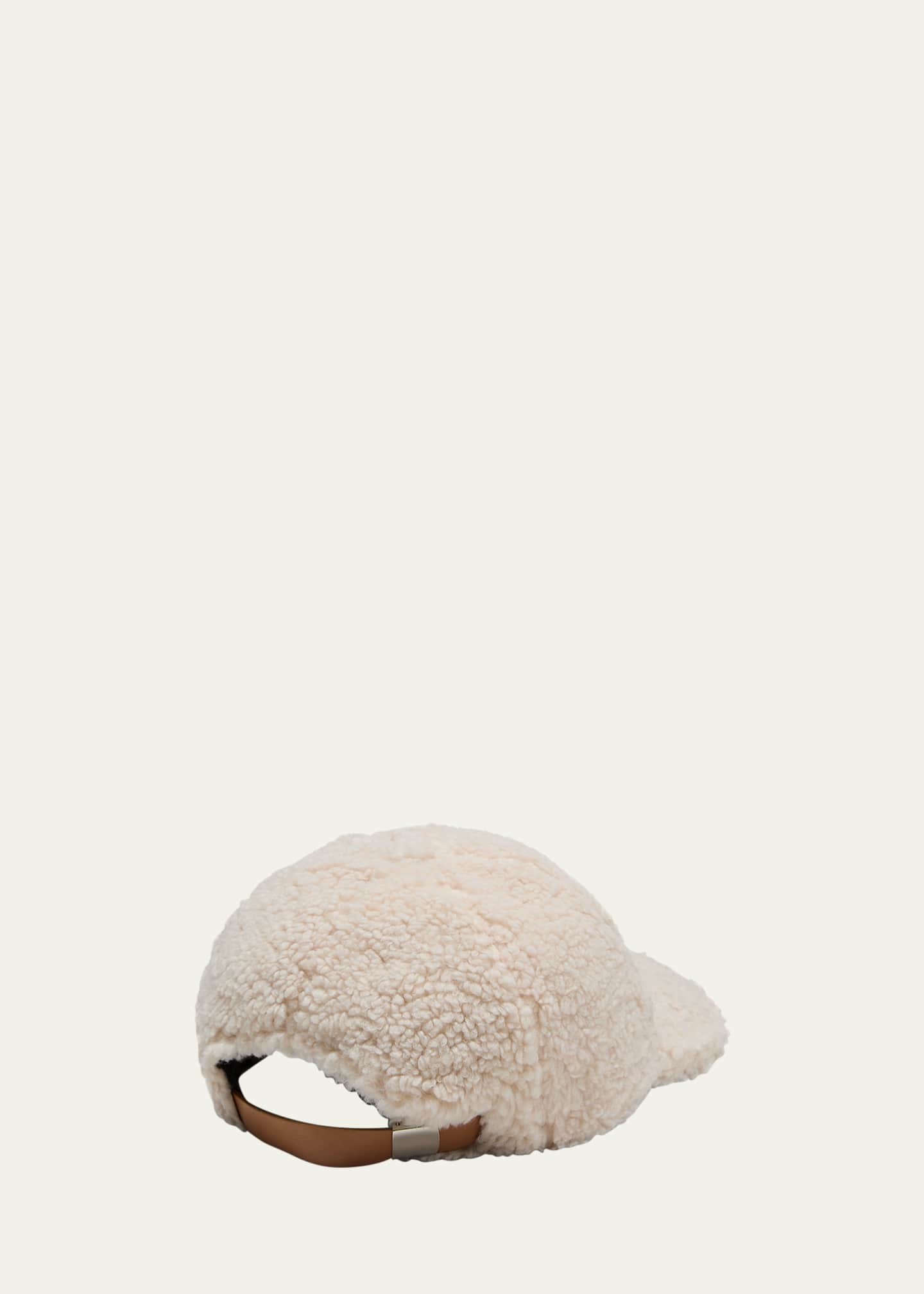 Eugenia Kim Lo Faux-Shearling Baseball Cap - Bergdorf Goodman