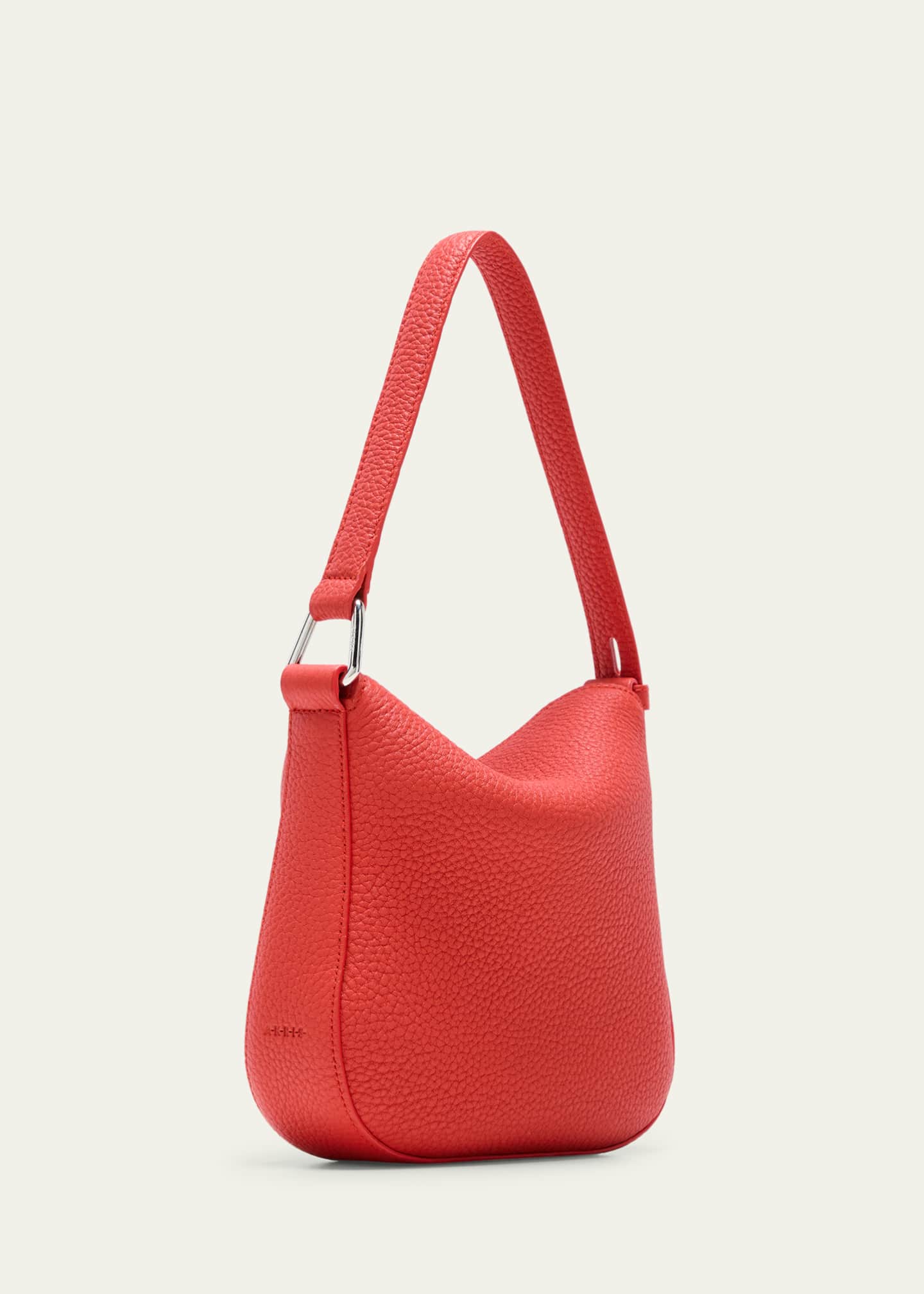 Akris Anna Mini Leather Hobo Bag - Bergdorf Goodman