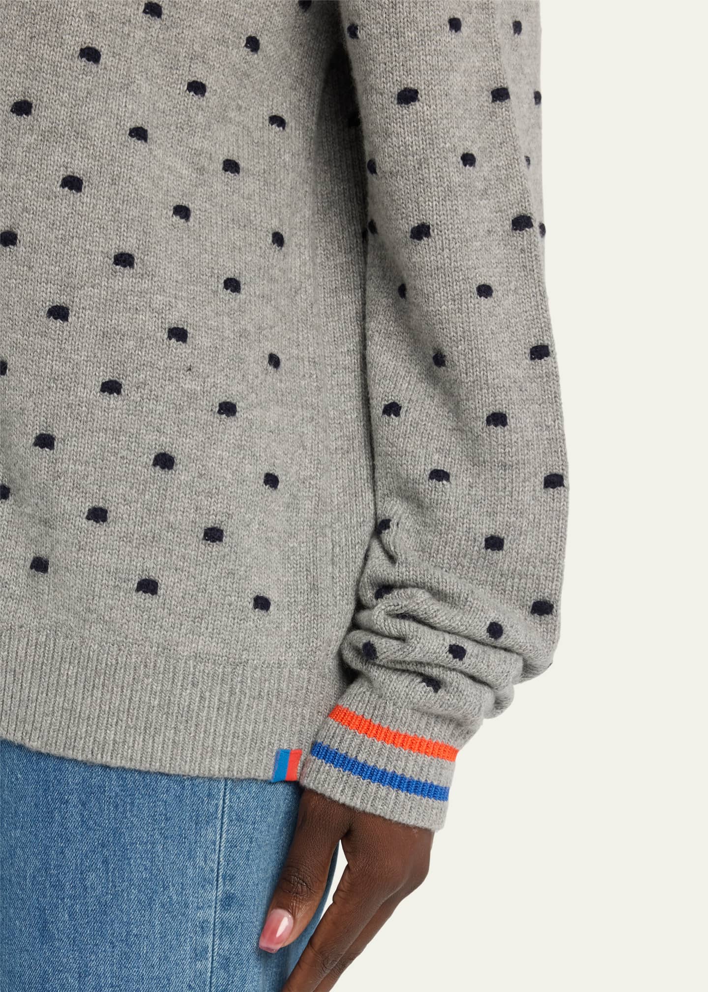 Kule The Dottie 3D Polka Dot Cardigan Sweater - Bergdorf Goodman