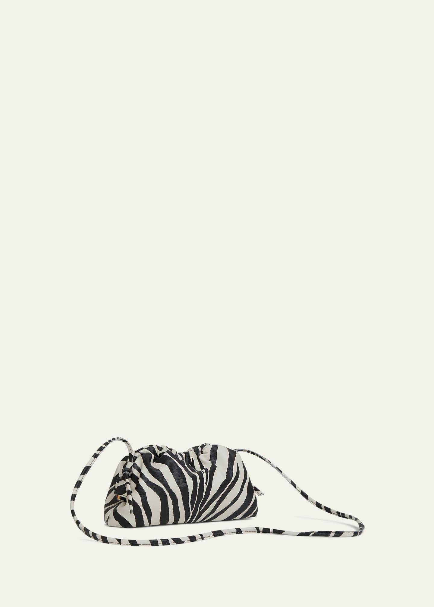 Mansur Gavriel Cloud Mini Zebra Clutch Bag - Bergdorf Goodman