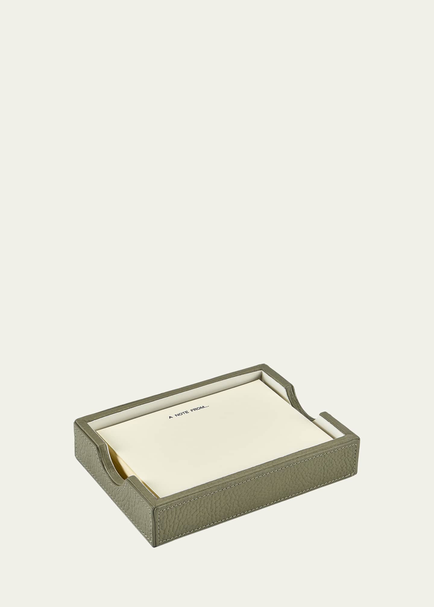 Graphic Image Memo Tray & "A Note From..." Notecards Set, 100 Cards ...