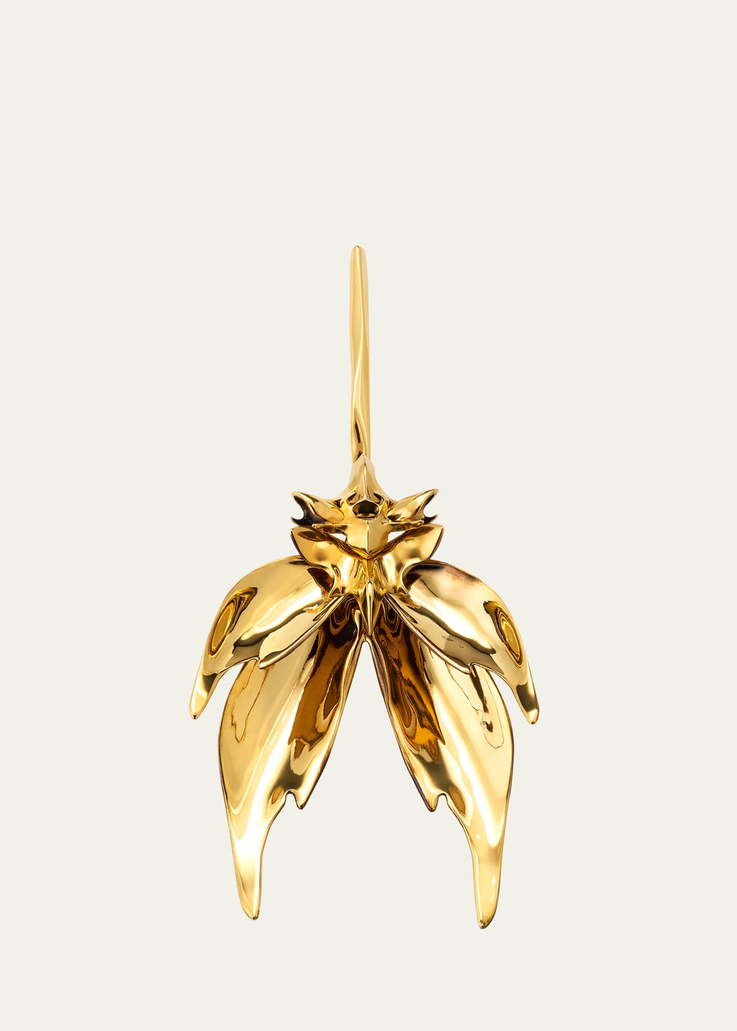 Alexander McQueen Dissected Orchid Stick Earring, Single - Bergdorf Goodman
