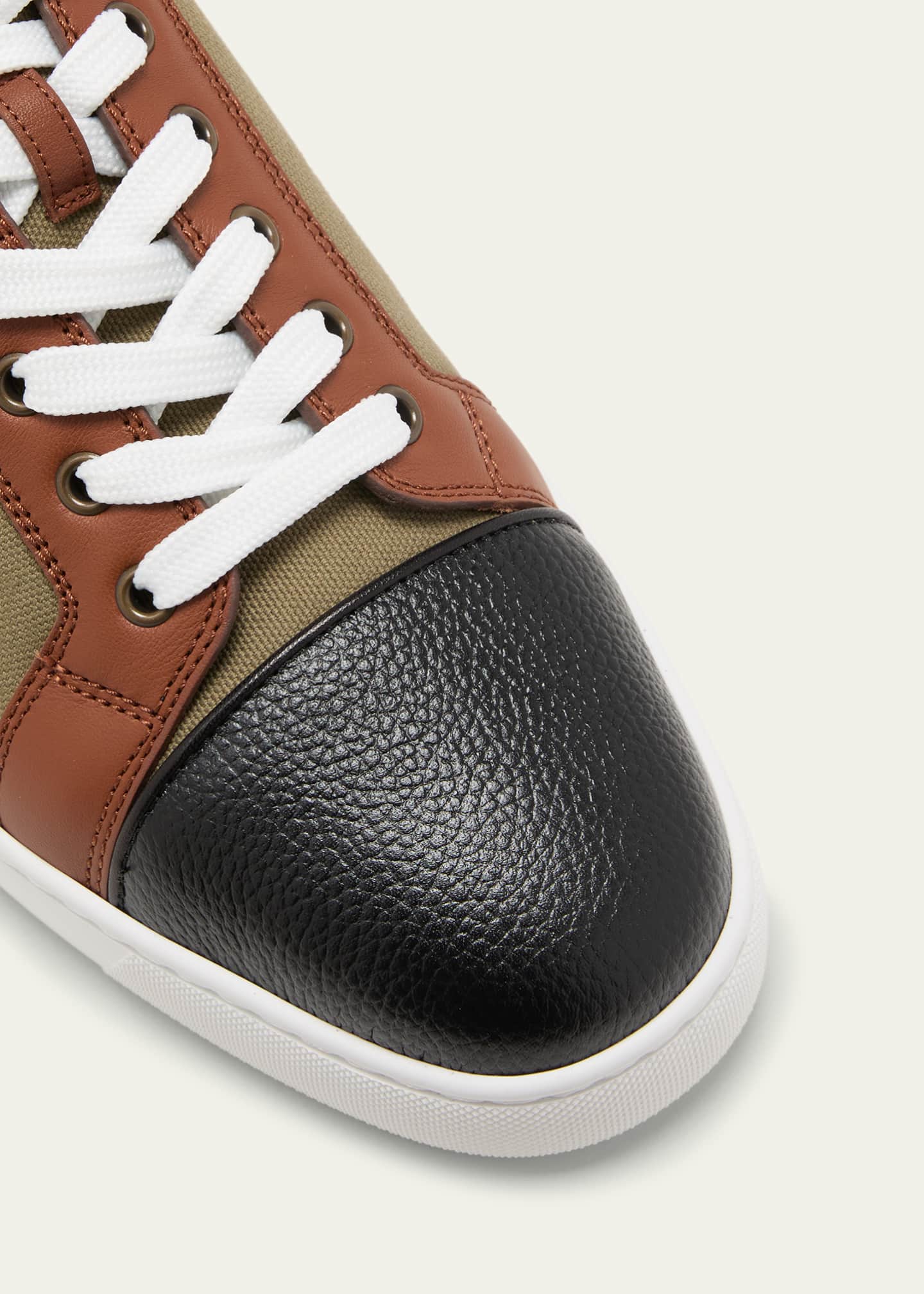 Christian Louboutin Men's Fun Louis Junior Low-Top Sneakers - Bergdorf ...