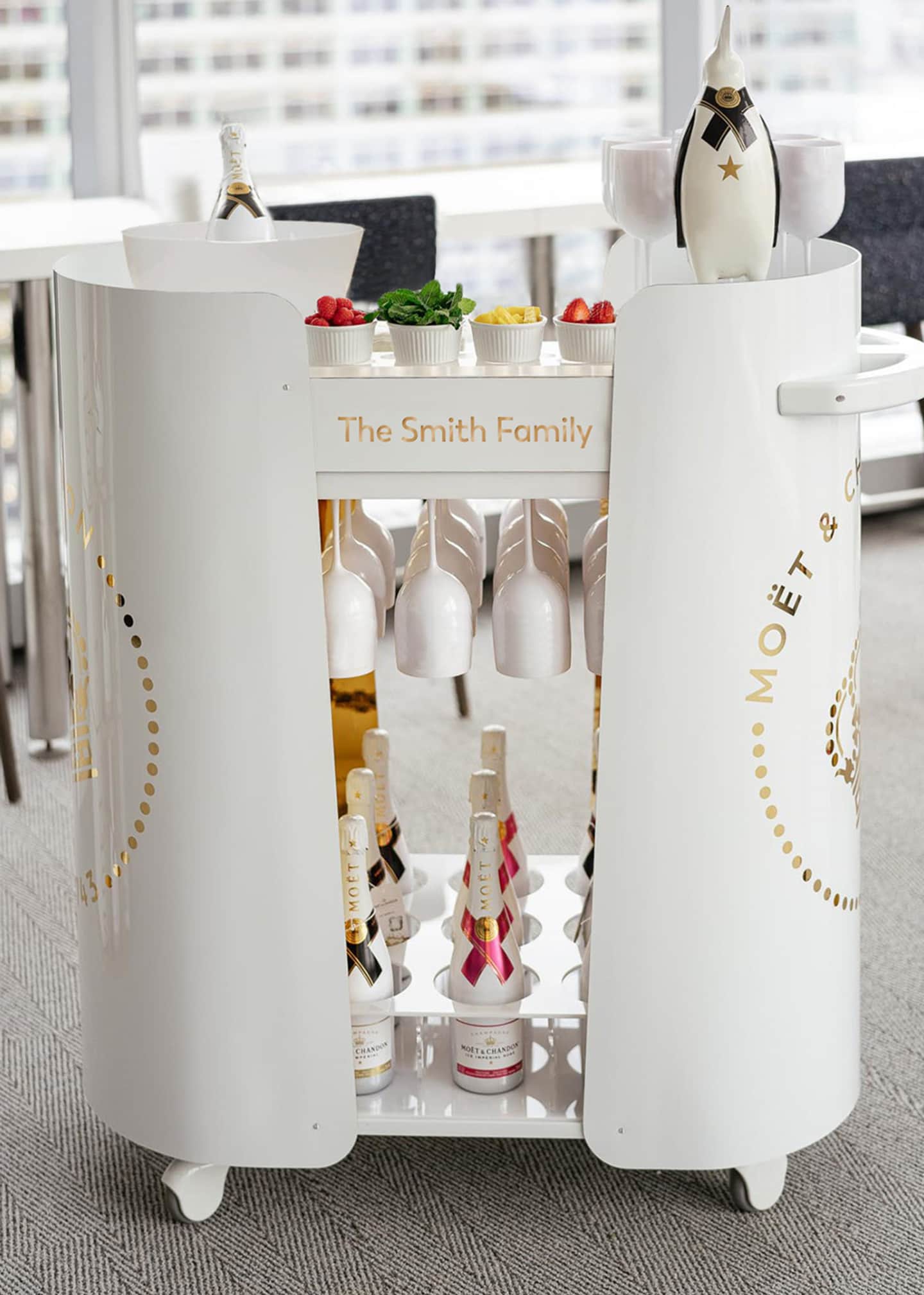 Moet & Chandon Moet Bar Cart - Bergdorf Goodman