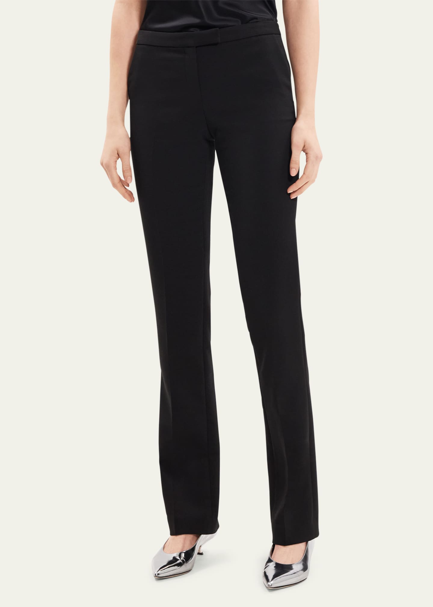 Theory Low-Rise Slim Tailored Pants - Bergdorf Goodman