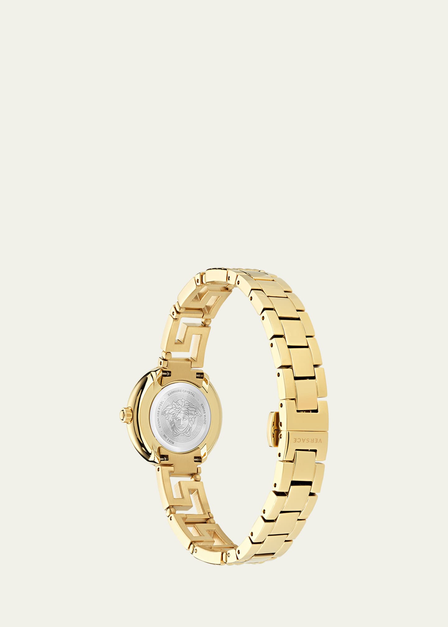 Versace 28mm Greca Goddess Watch with Bracelet Strap, Gold Plated ...