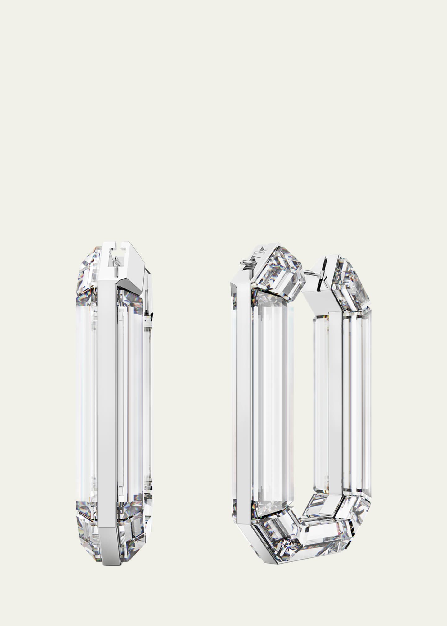 SWAROVSKI Lucent Hoop Earrings - Bergdorf Goodman