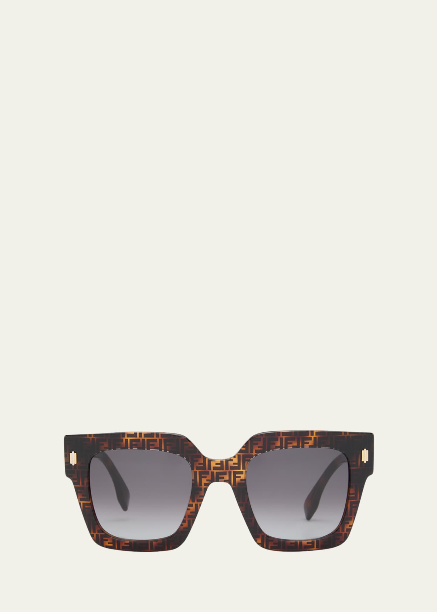 Fendi Fendi Roma Square Sunglasses - Bergdorf Goodman