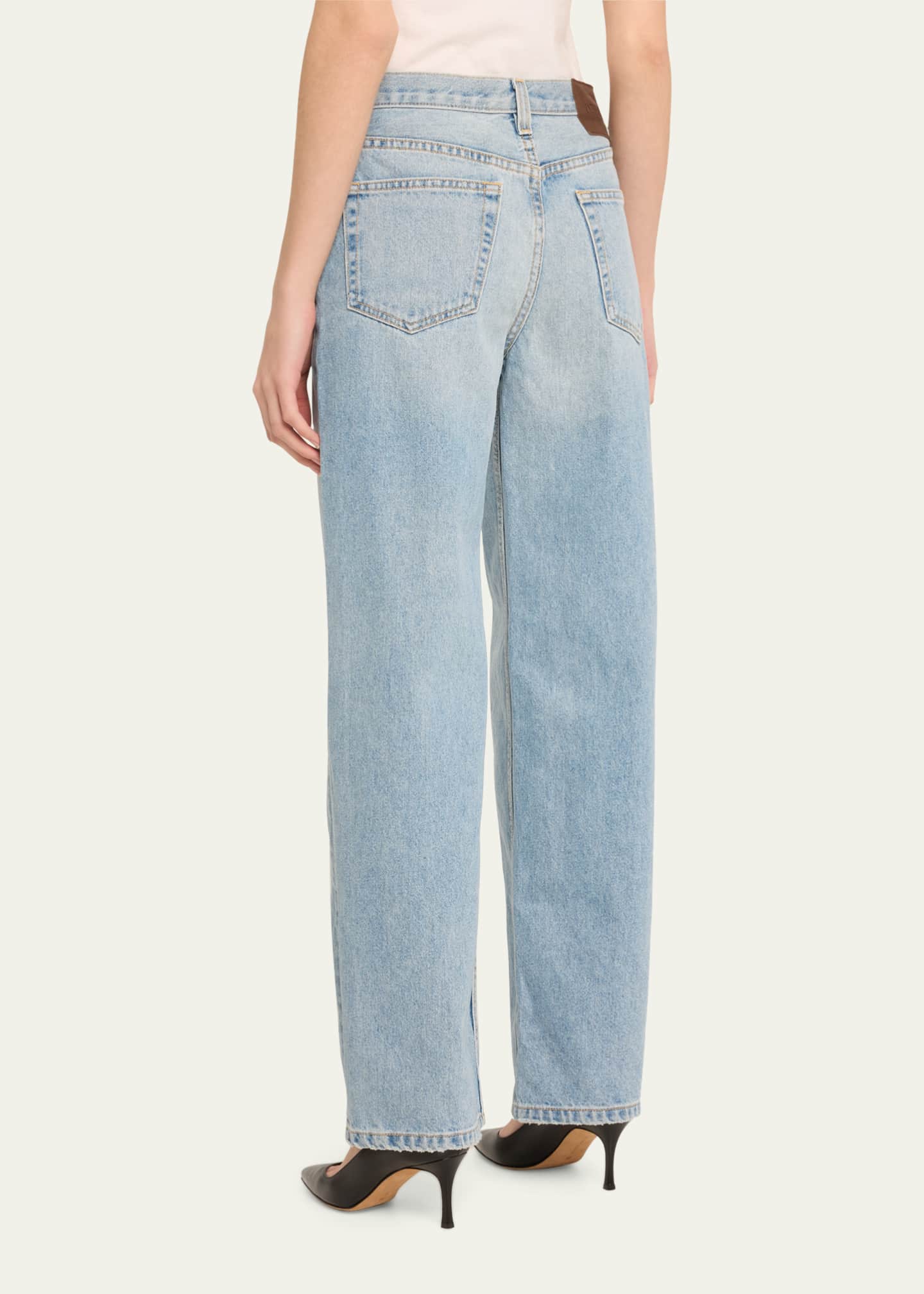 INTERIOR The Remy Wide Leg Jeans - Bergdorf Goodman