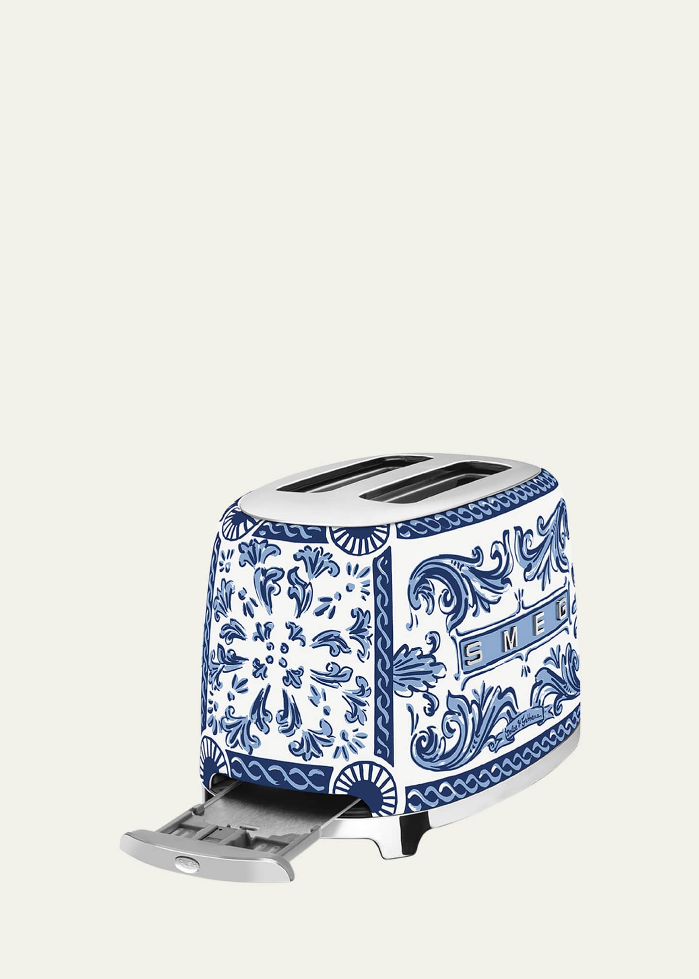 Smeg x Dolce&Gabbana Blu Mediterraneo 2-Slice Toaster - Bergdorf Goodman
