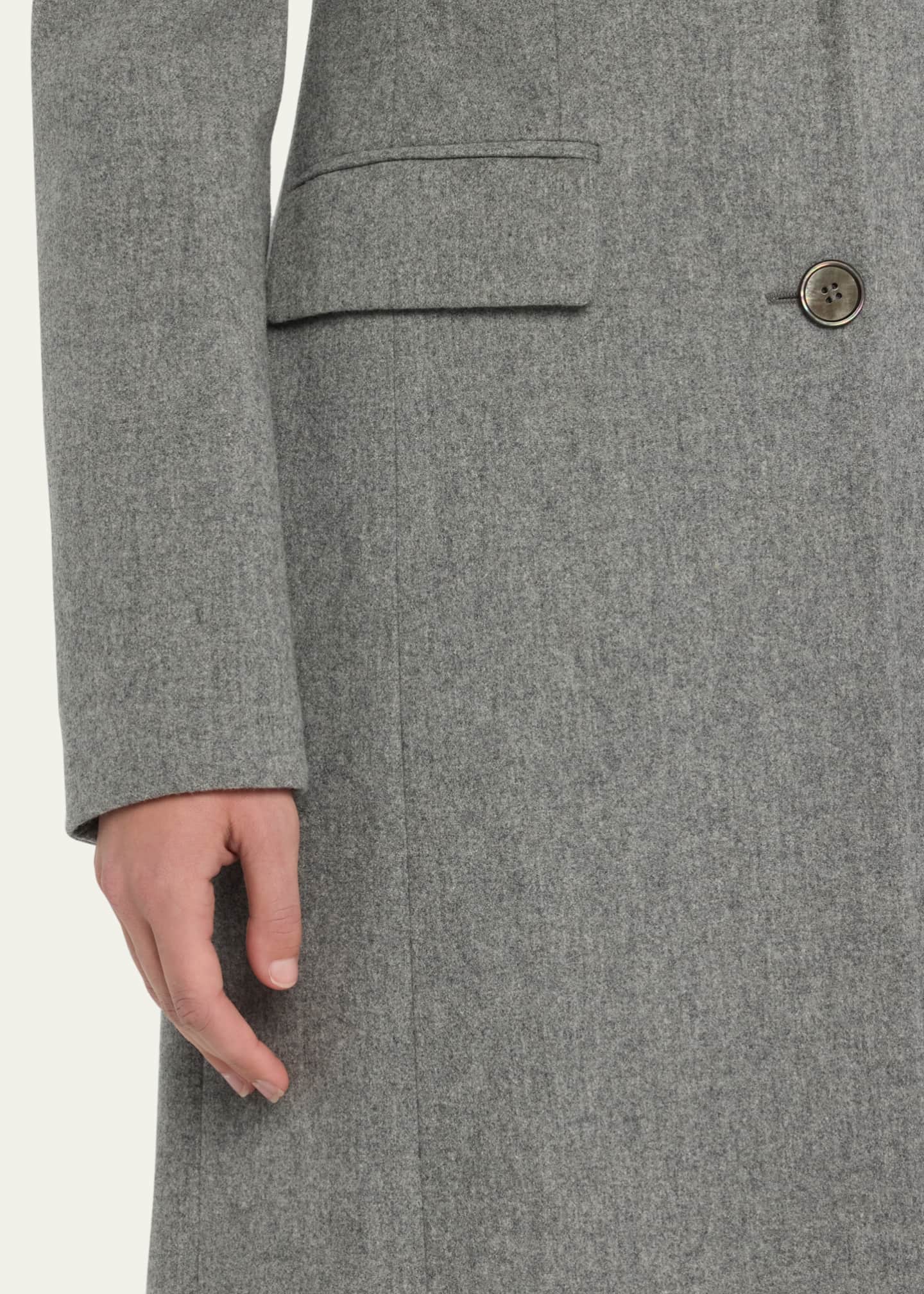 Michael Kors Collection Georgina Maxi Wool Coat - Bergdorf Goodman