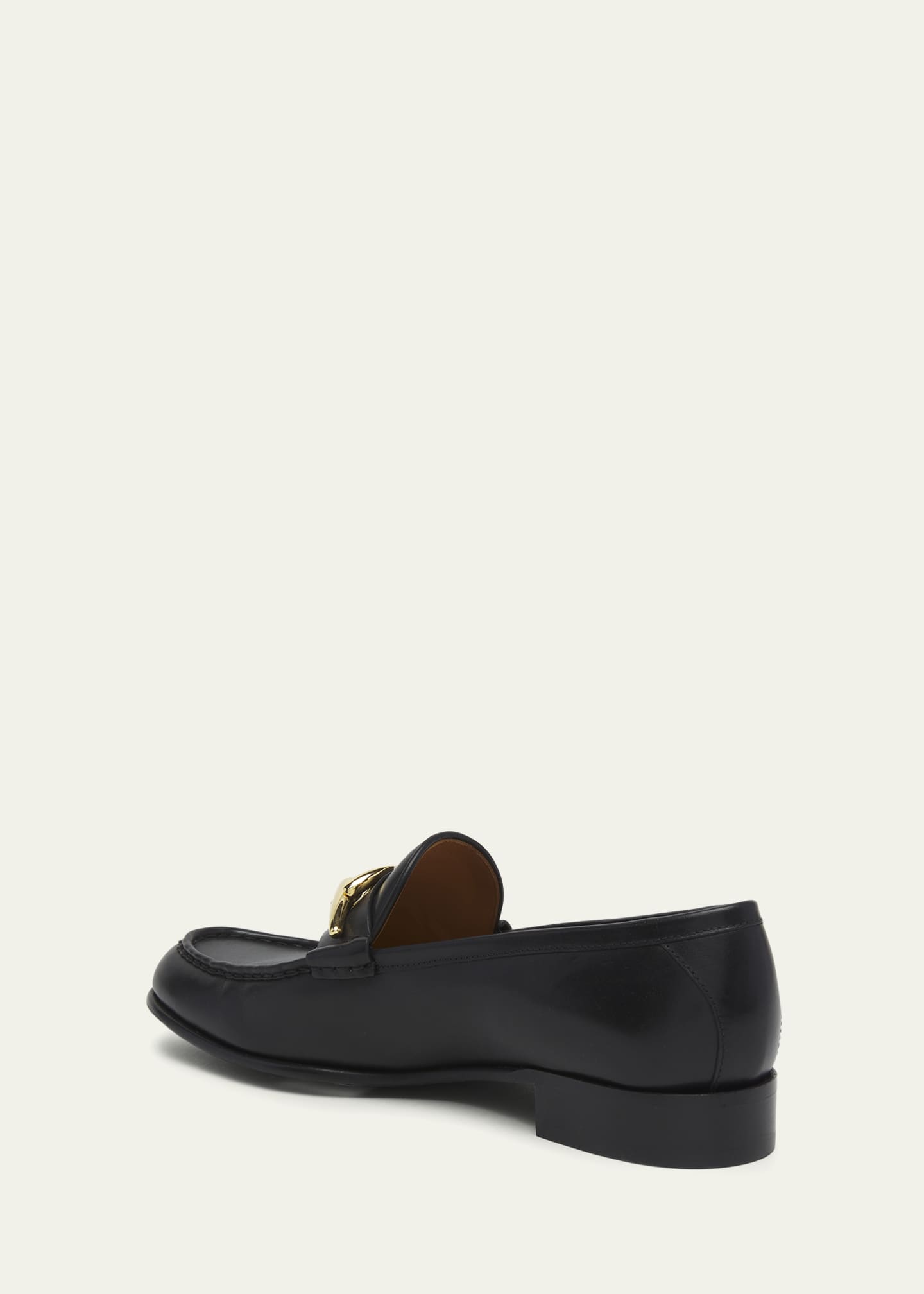 Valentino Garavani Gate VLogo Leather Loafers - Bergdorf Goodman