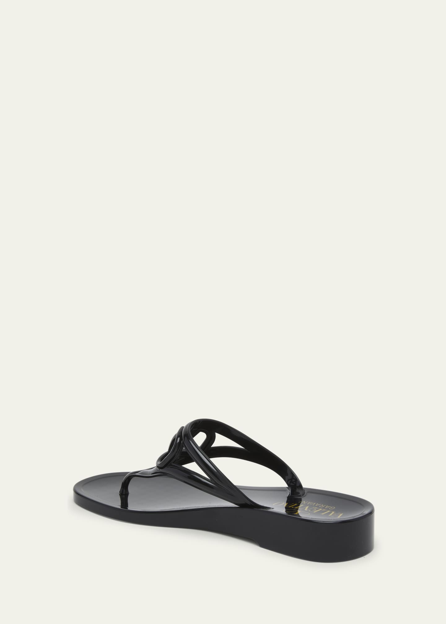 Valentino Garavani VLogo Thong Pool Sandals - Bergdorf Goodman