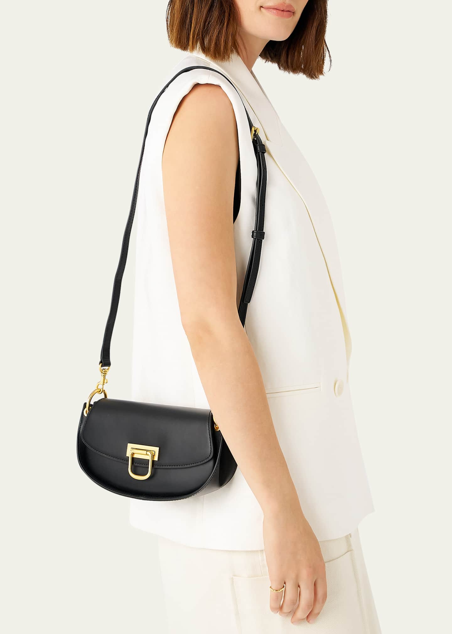 Oroton Colt Leather Small Shoulder Bag - Bergdorf Goodman