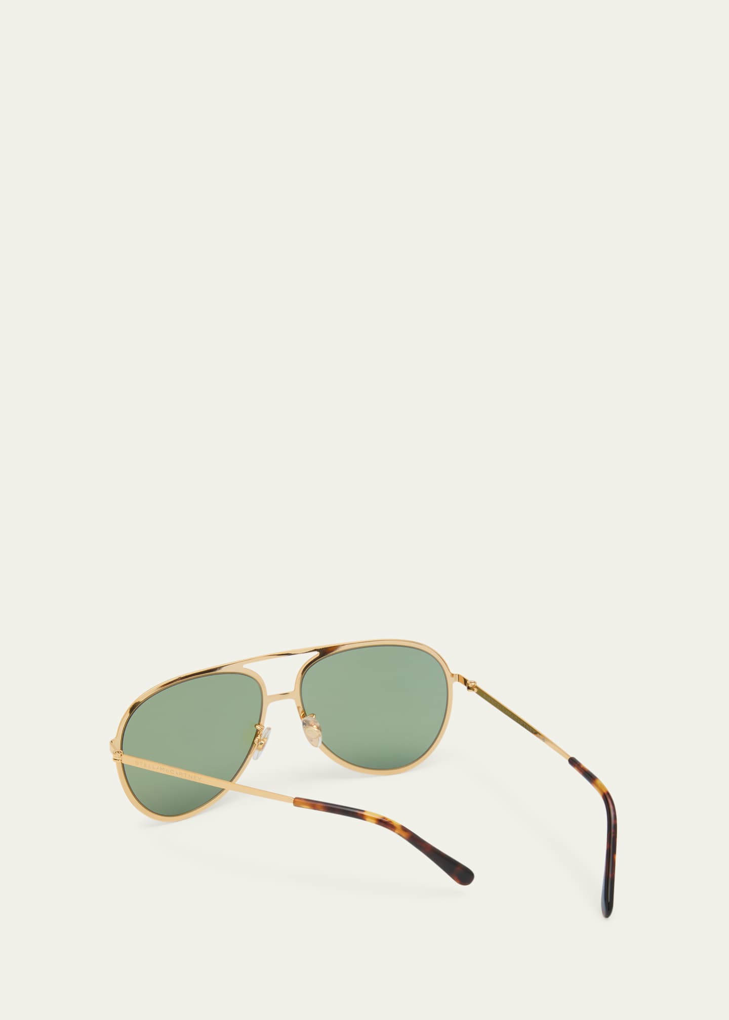 Stella McCartney Pilot Metal Alloy & Plastic Aviator Sunglasses ...