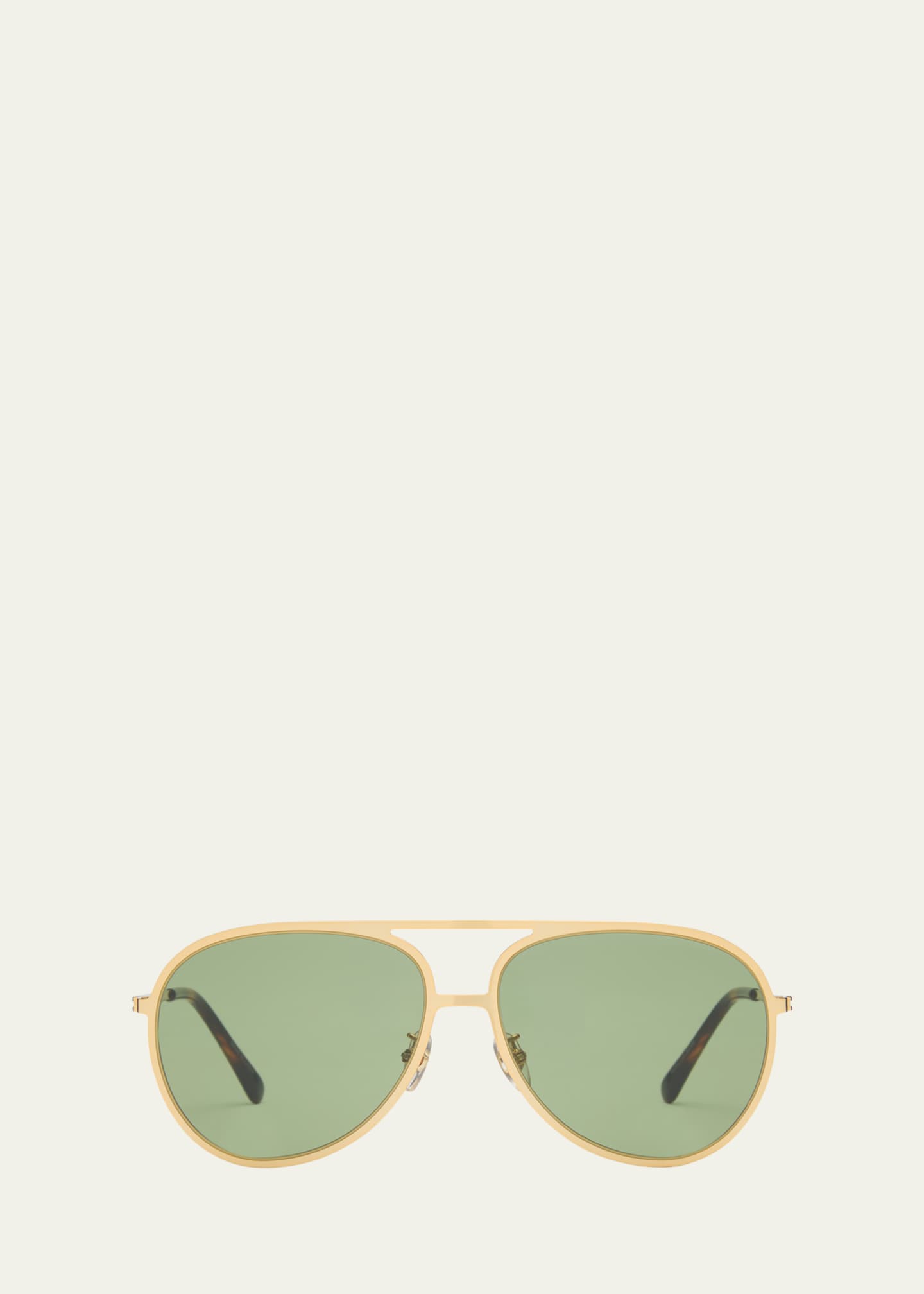 Stella McCartney Pilot Metal Alloy & Plastic Aviator Sunglasses ...