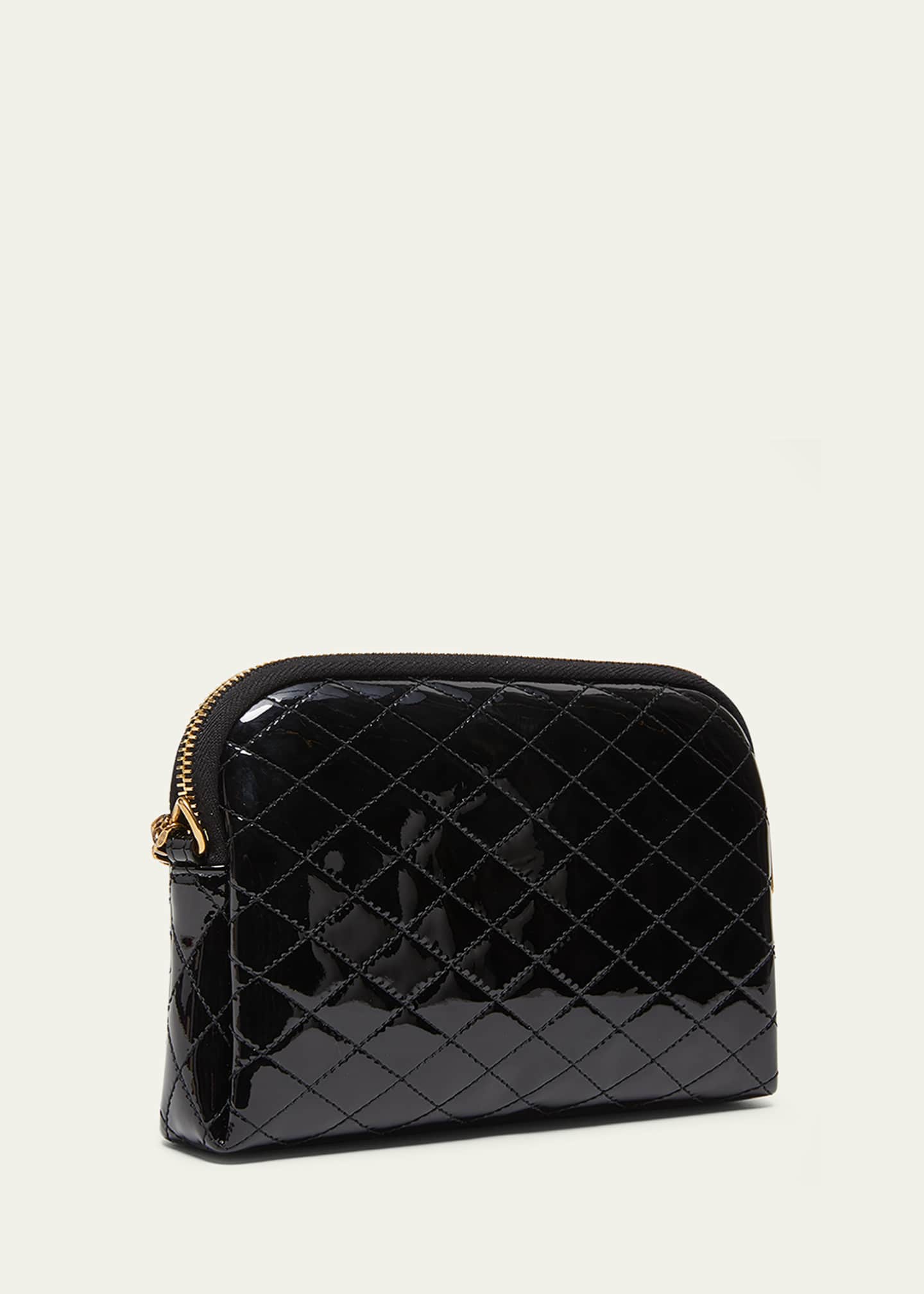 Saint Laurent Gaby YSL Mini Crossbody Bag in Quilted Patent Leather ...
