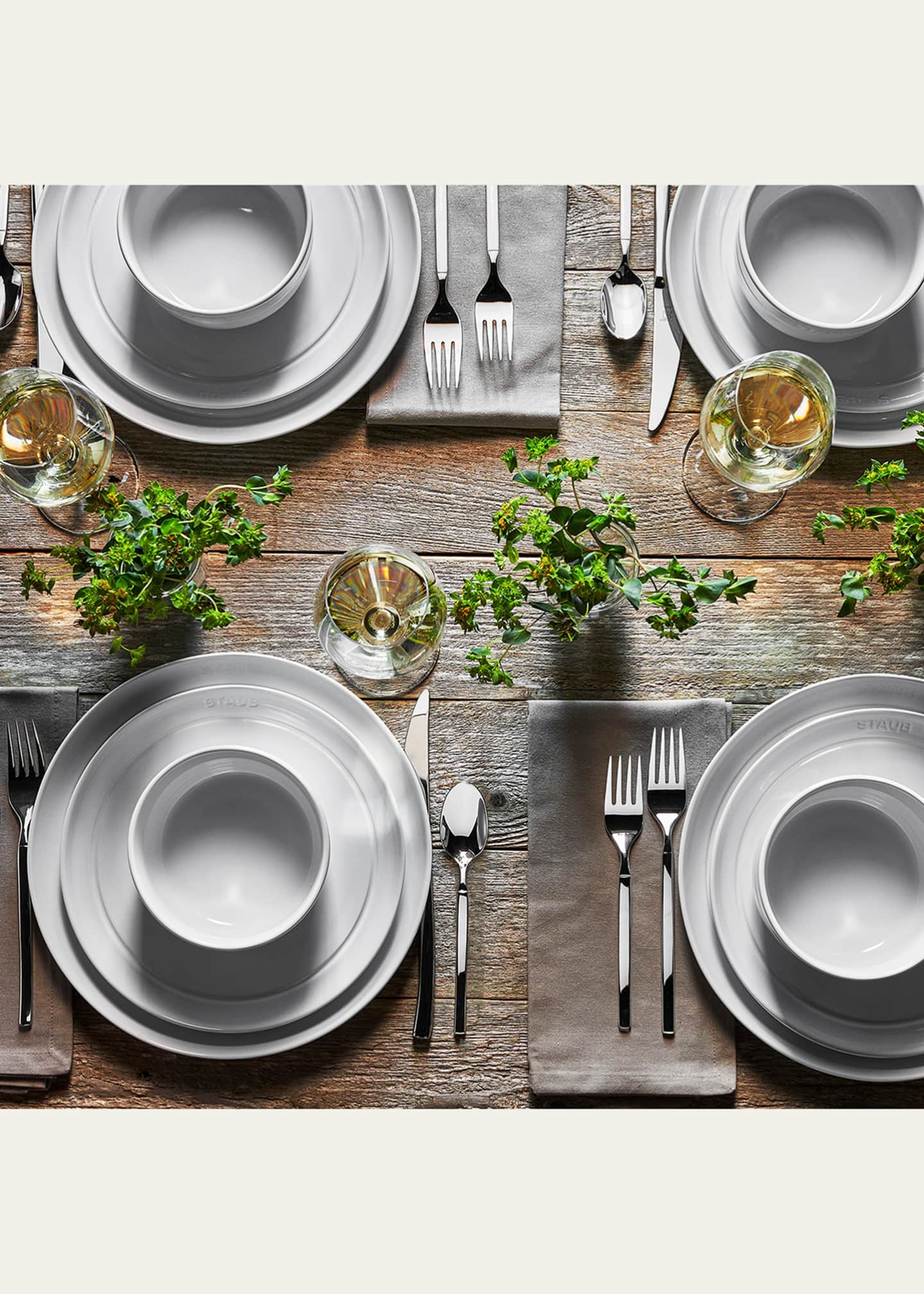 Staub Ceramic 12-Piece Dinnerware Set - Bergdorf Goodman