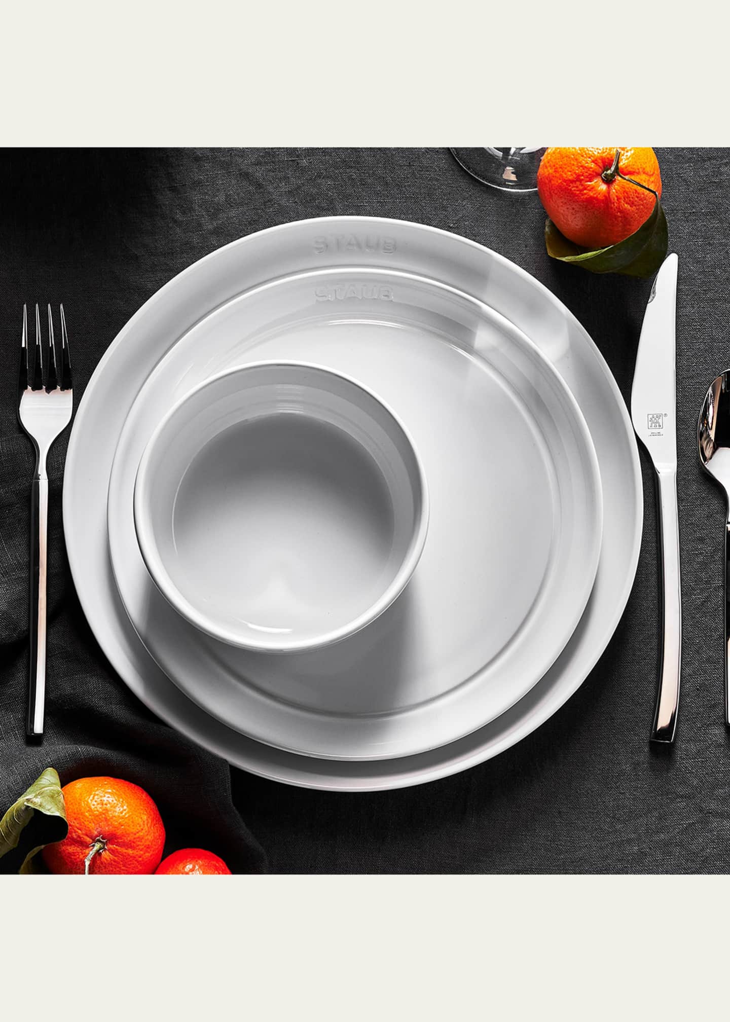 Staub Ceramic 12-Piece Dinnerware Set - Bergdorf Goodman