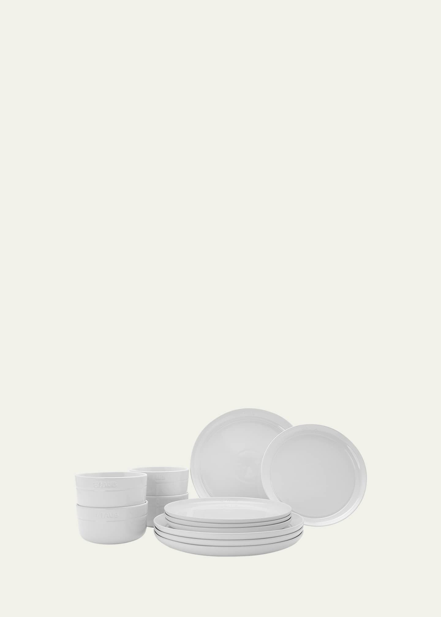 Staub Ceramic 12-Piece Dinnerware Set - Bergdorf Goodman