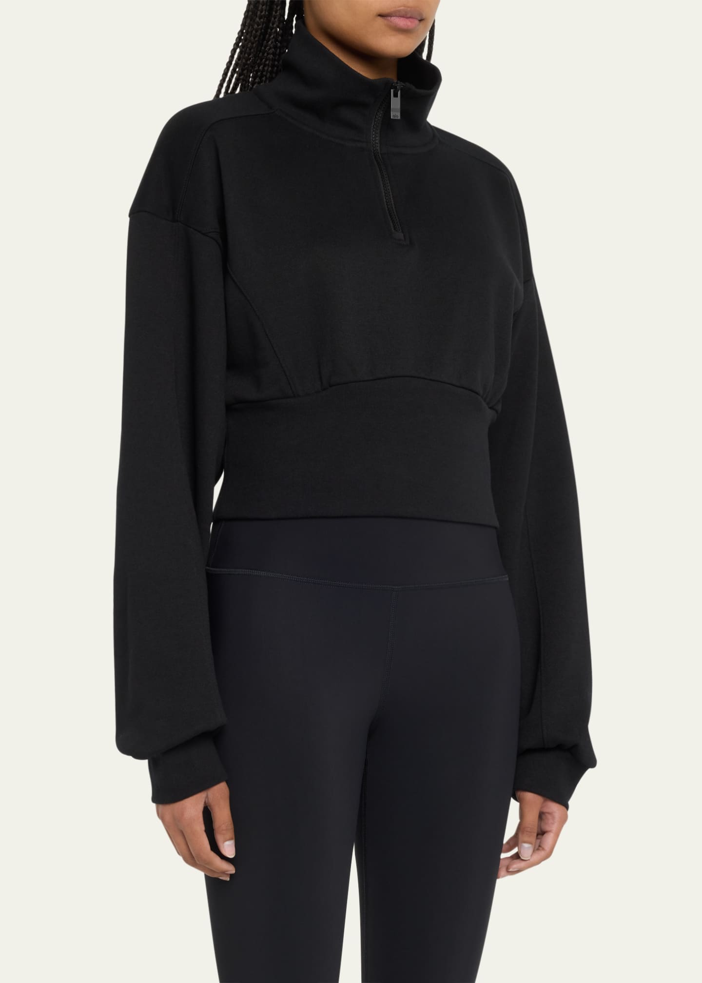 Alo Yoga Vixen Fleece 1/4 Zip Pullover - Bergdorf Goodman