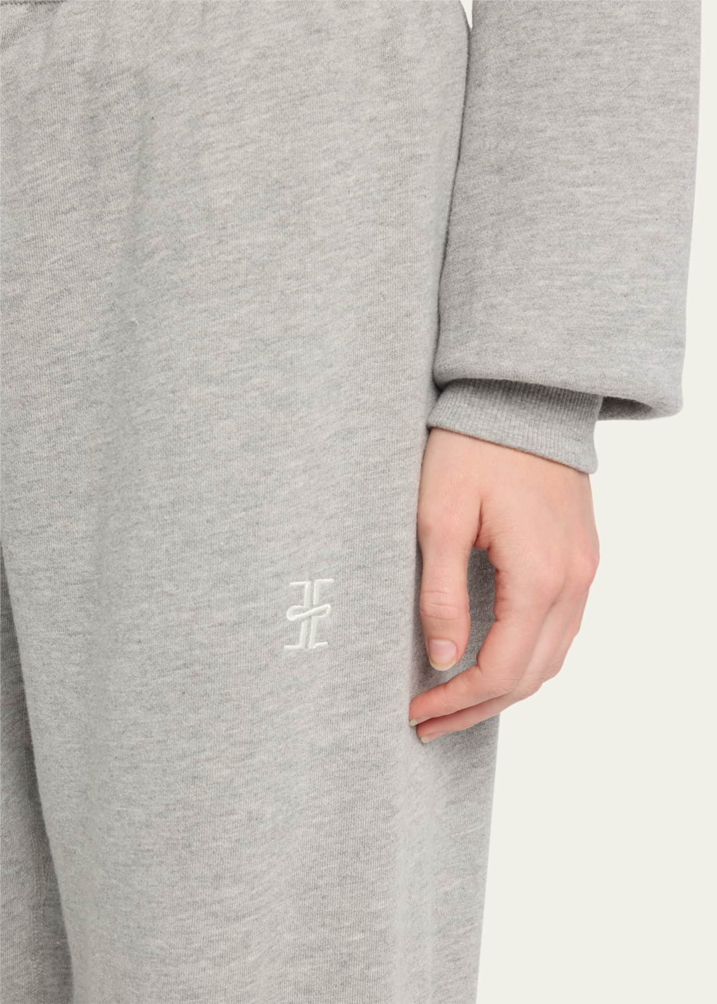 Eterne Classic French Terry Cinched-Cuff Sweatpants - Bergdorf Goodman