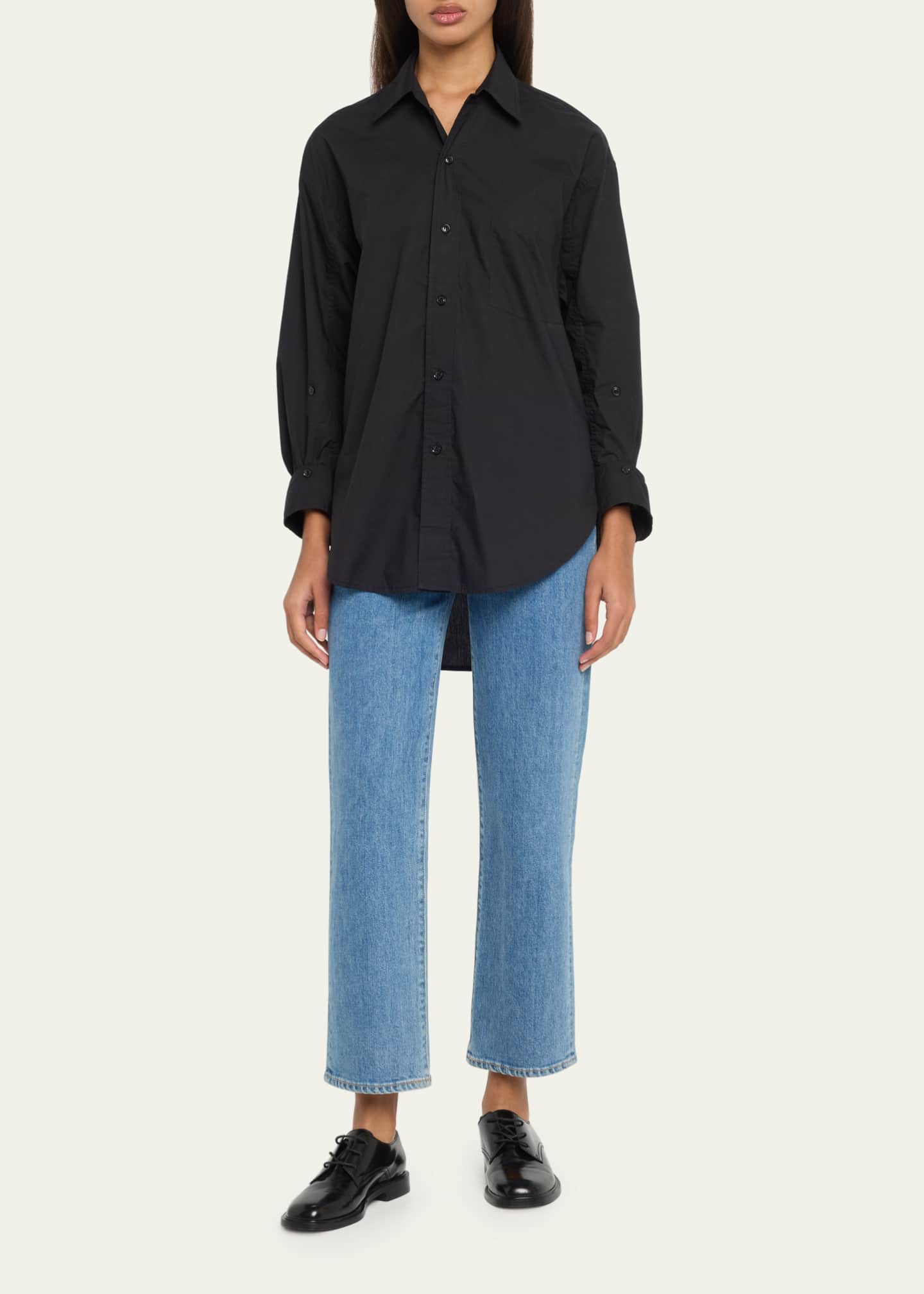 Citizens of Humanity Kayla Oversized Button-Front Shirt - Bergdorf Goodman