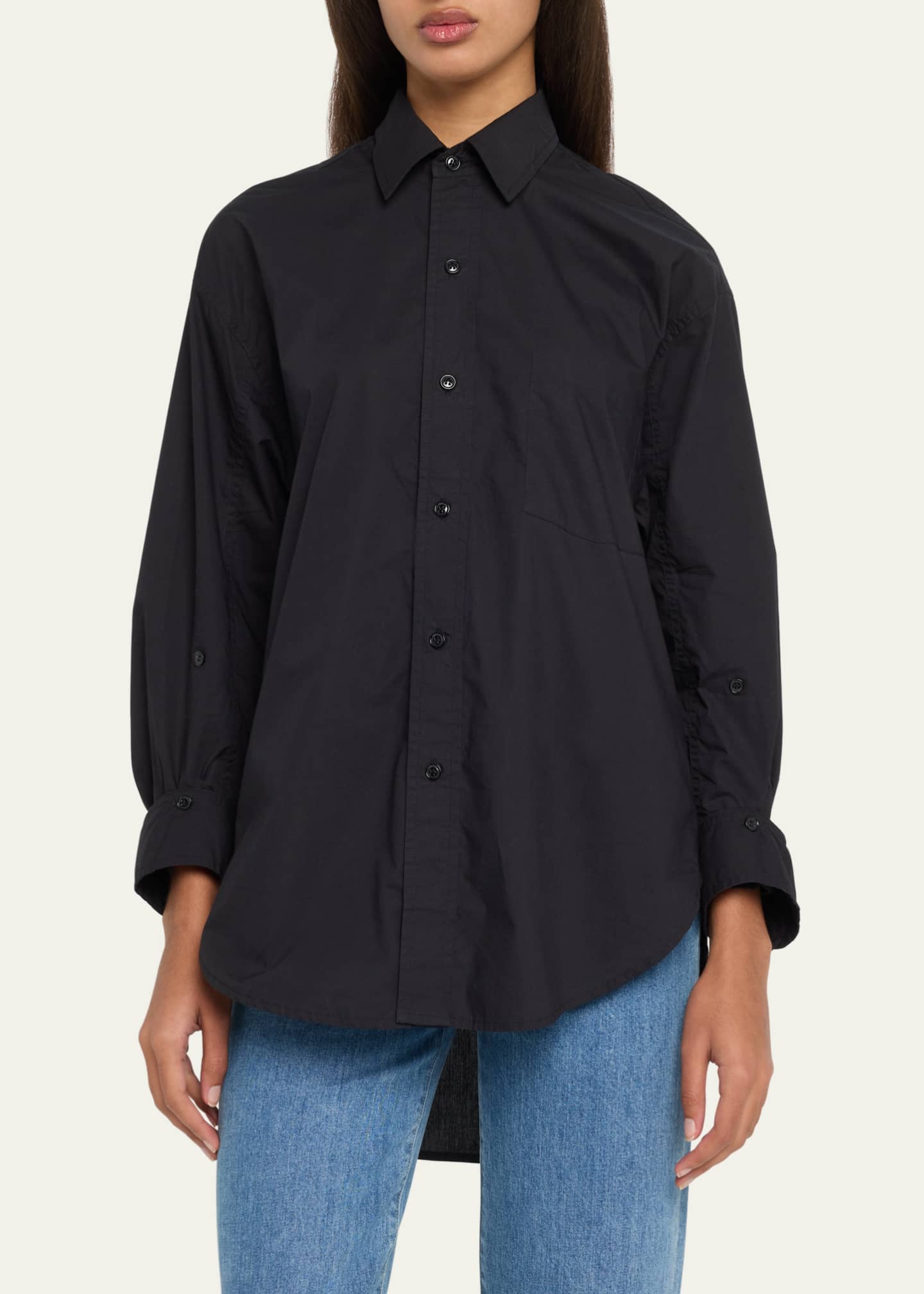 Citizens of Humanity Kayla Oversized Button-Front Shirt - Bergdorf Goodman
