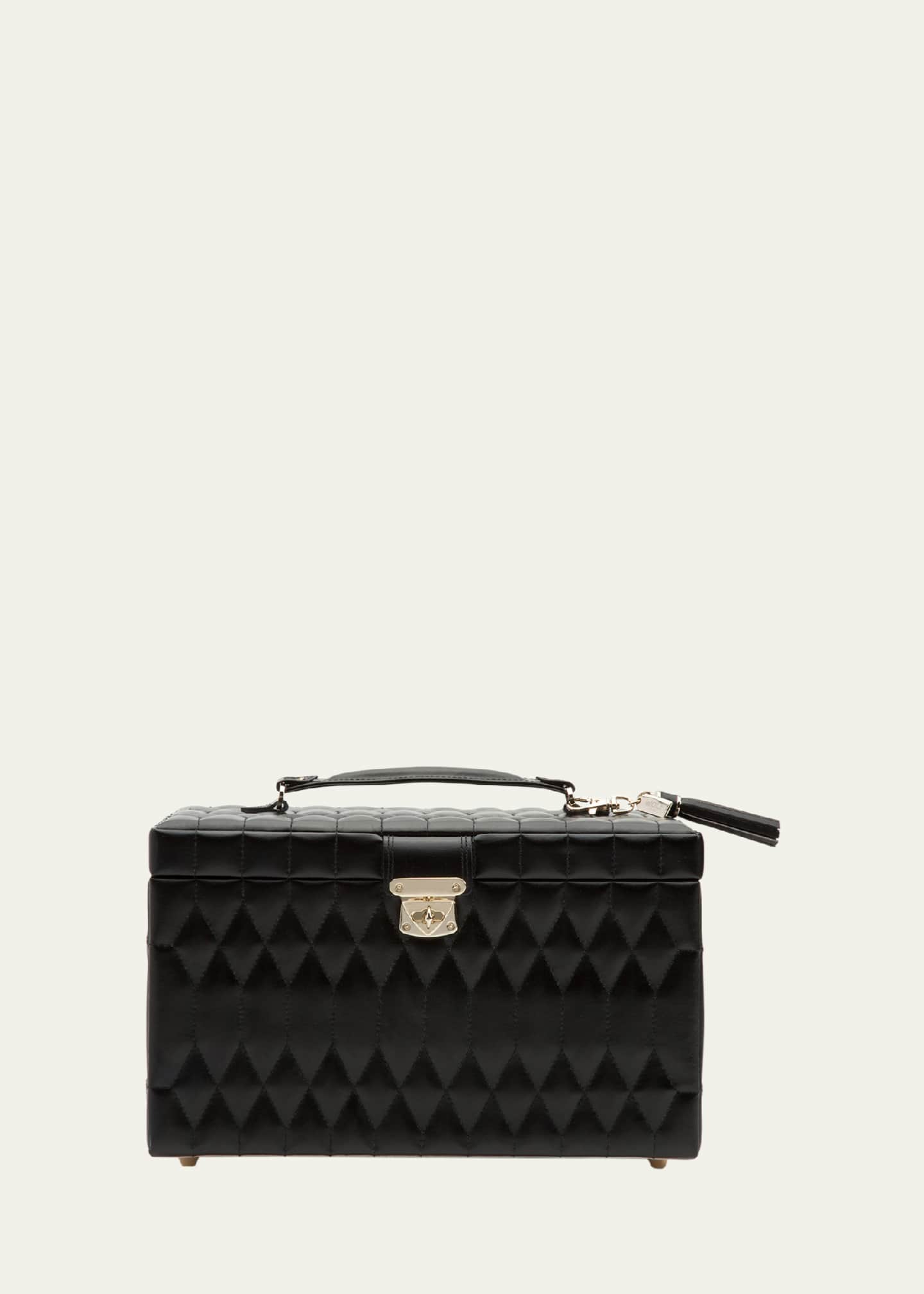 Wolf Designs Caroline Black Large Jewelry Case - Bergdorf Goodman