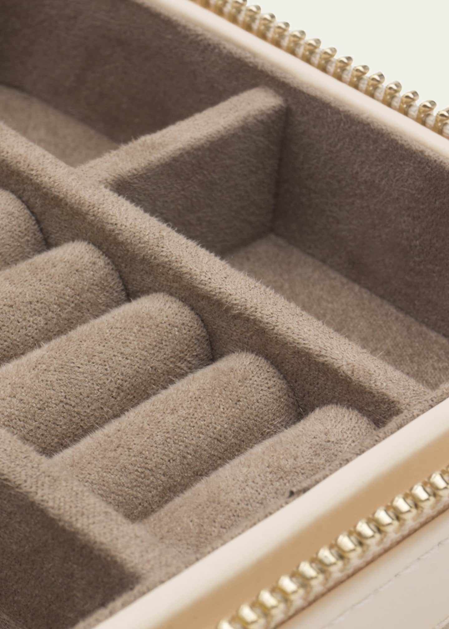 Wolf Designs Caroline Ivory Zip Travel Case - Bergdorf Goodman