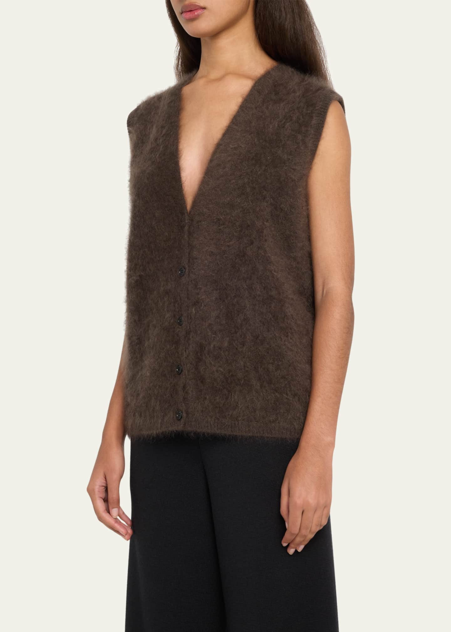 Lisa Yang Astrid Cashmere Sweater Vest - Bergdorf Goodman