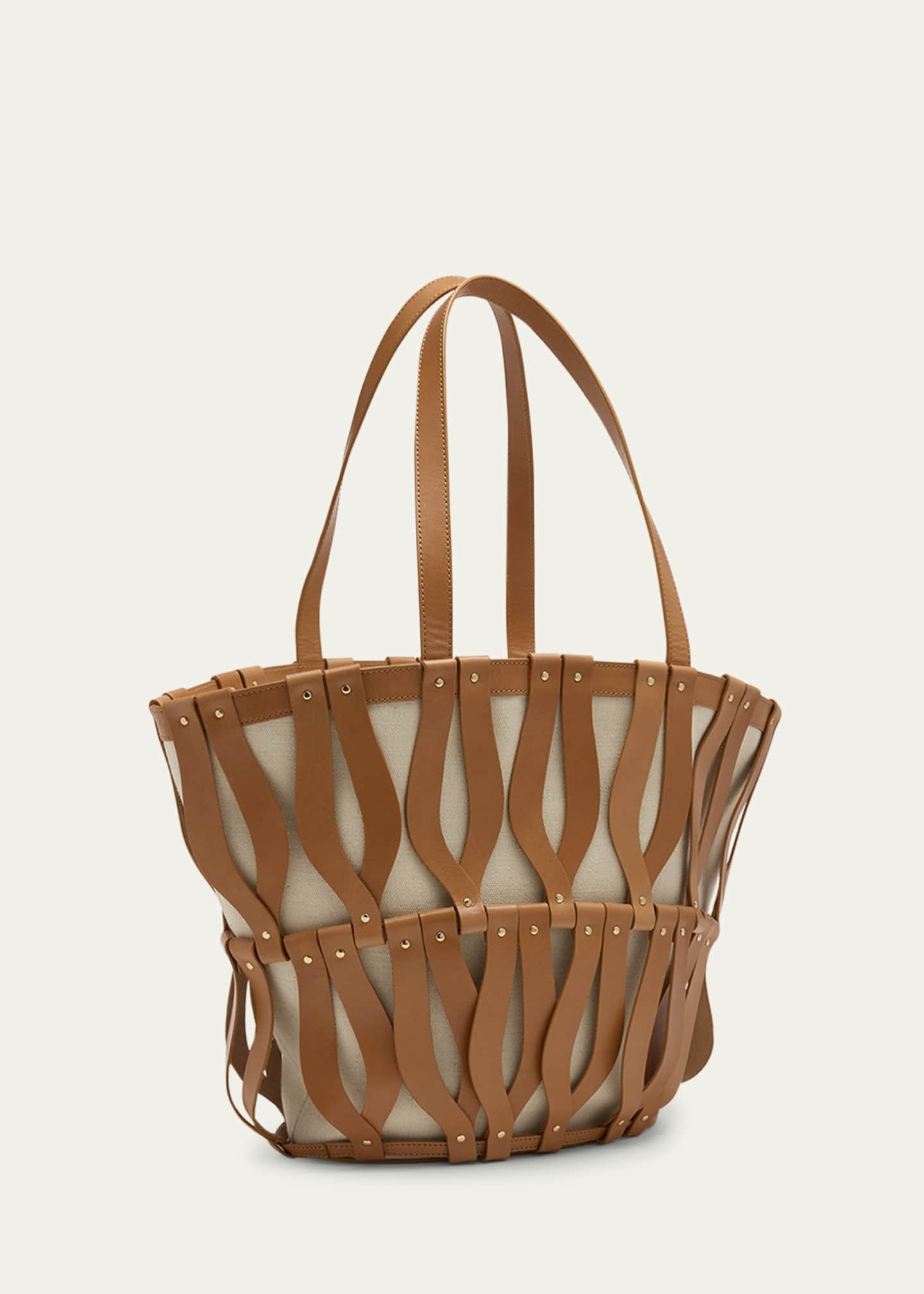 Ulla Johnson Indra Large Caged Tote Bag - Bergdorf Goodman