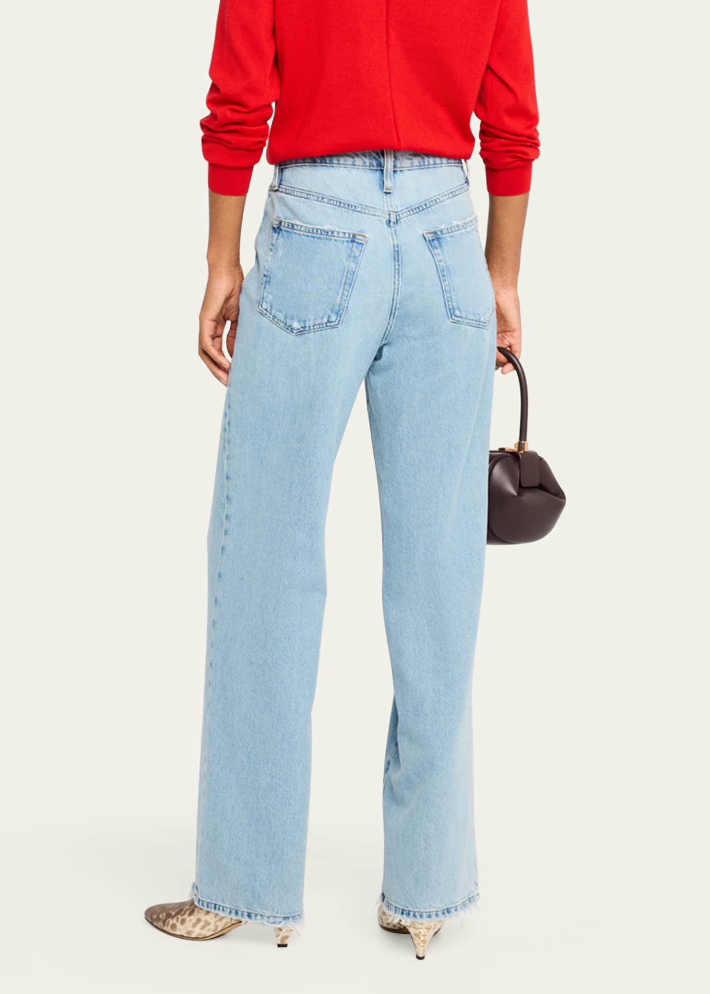 FRAME Le Jane Wide-Leg Jeans - Bergdorf Goodman