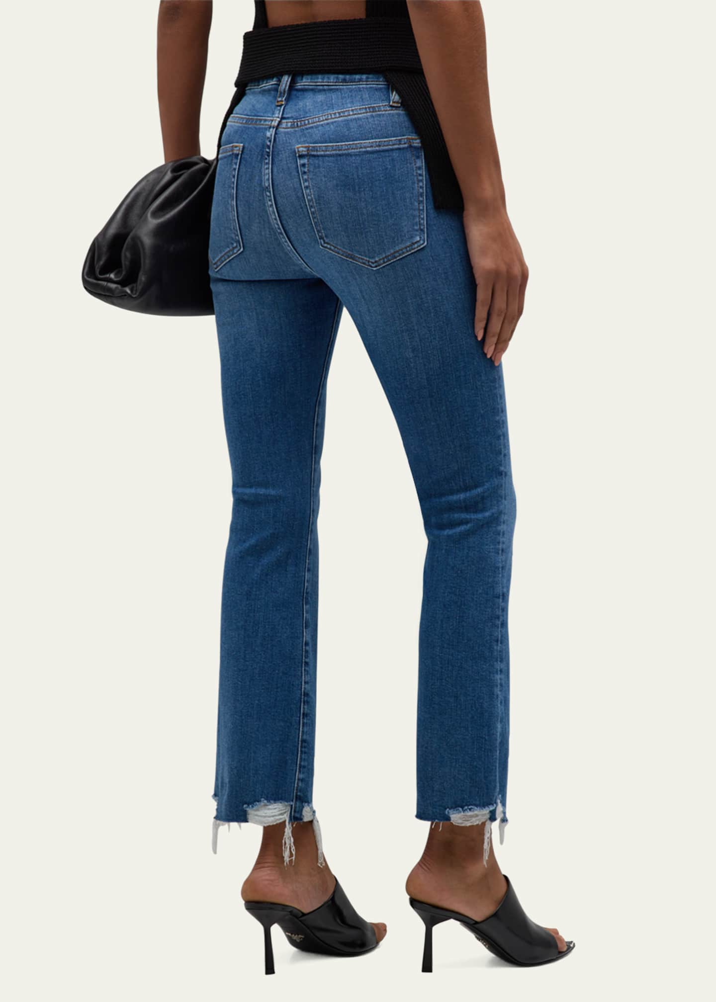 FRAME Le Crop Mini Boot Jeans - Bergdorf Goodman
