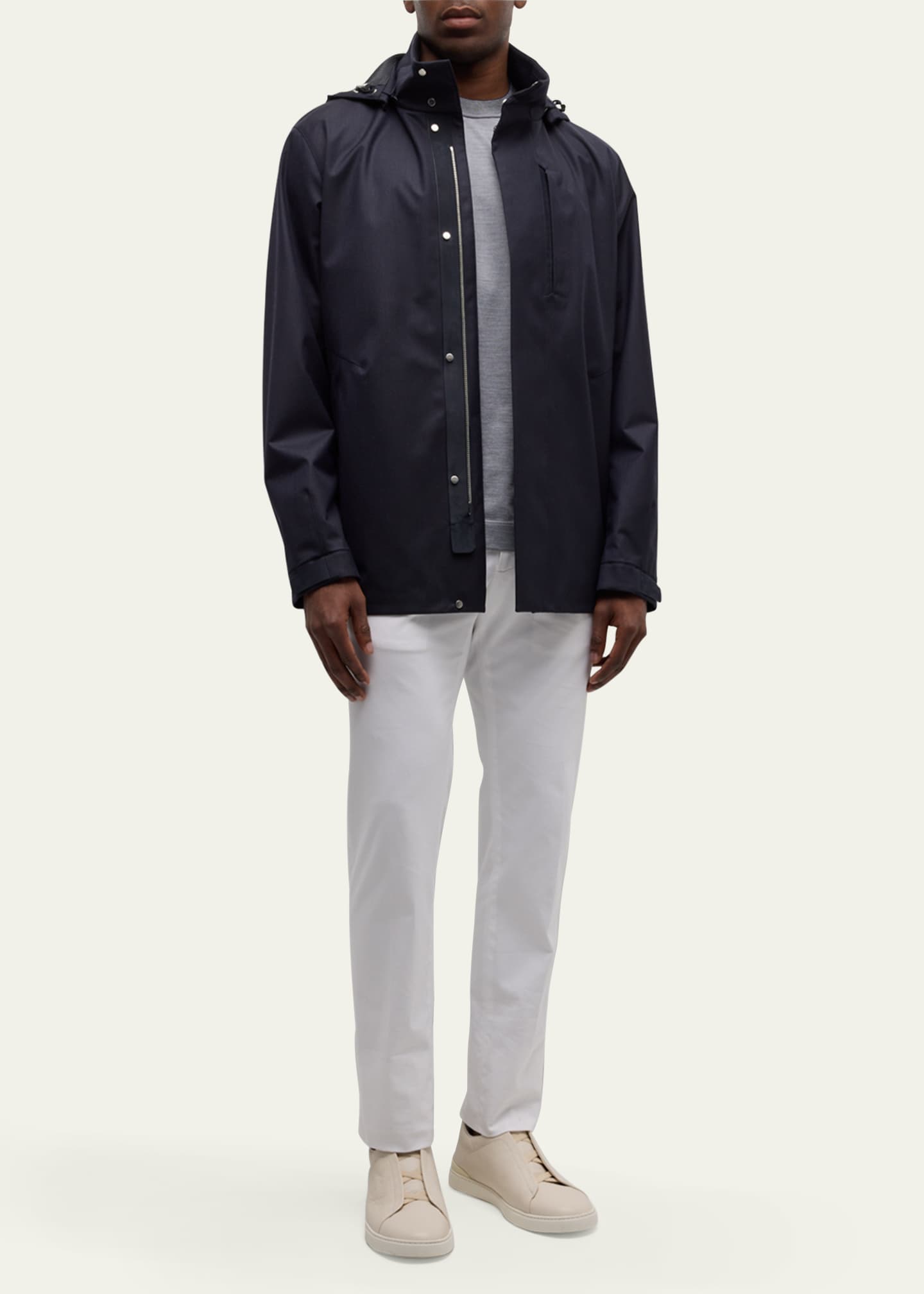 ZEGNA Men's Oasi Cashmere Field Jacket - Bergdorf Goodman