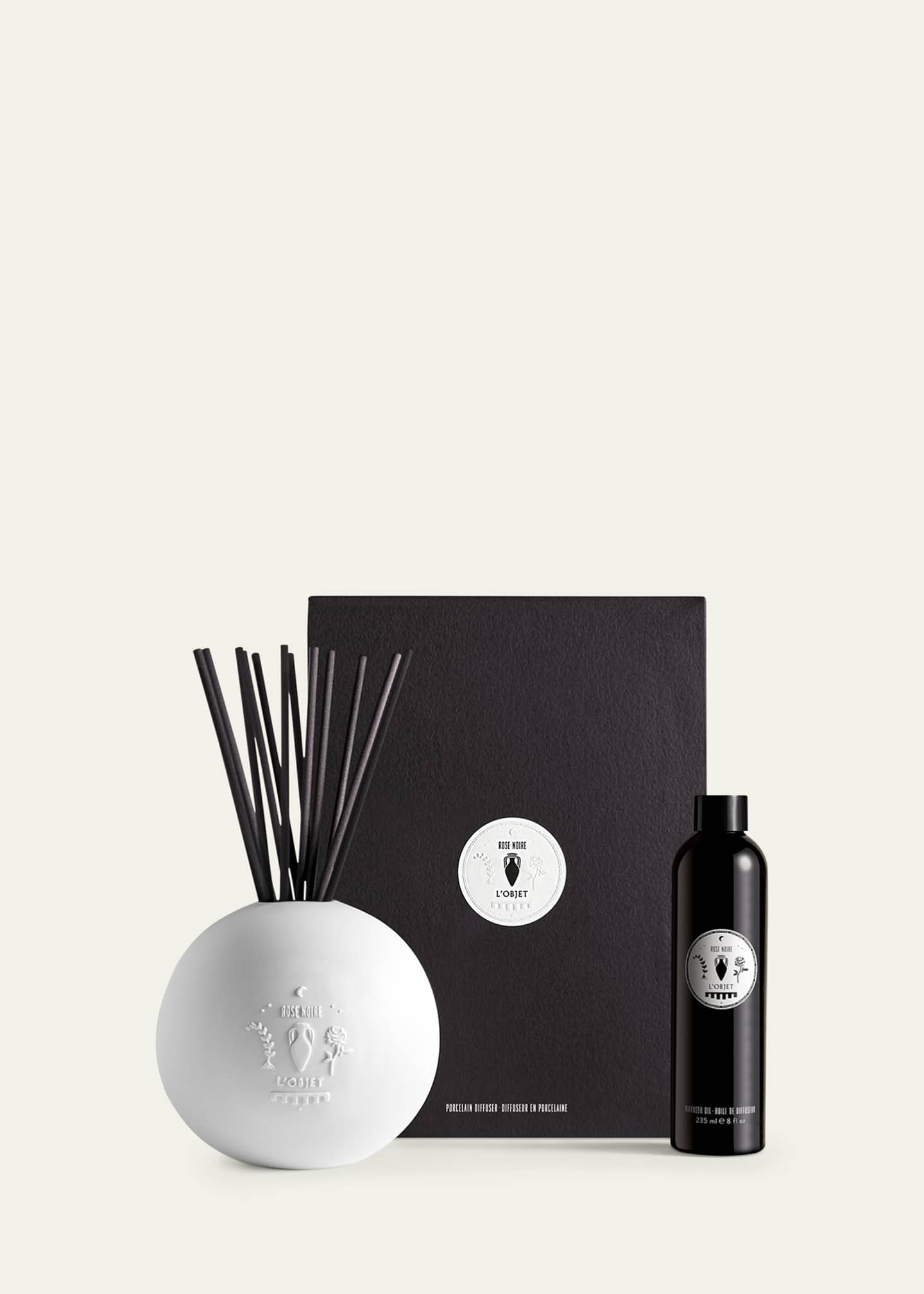 L'Objet Rose Noire Apothecary Diffuser, 8 oz. - Bergdorf Goodman