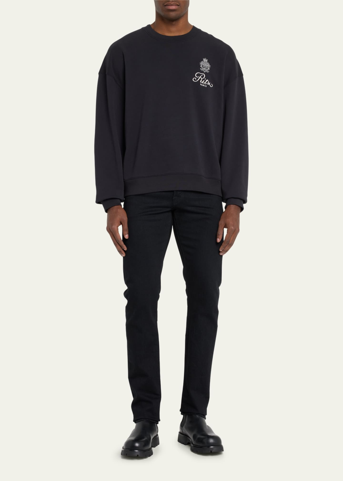 FRAME x Ritz Paris FRAME x Ritz Paris Late Checkout Embroidered ...