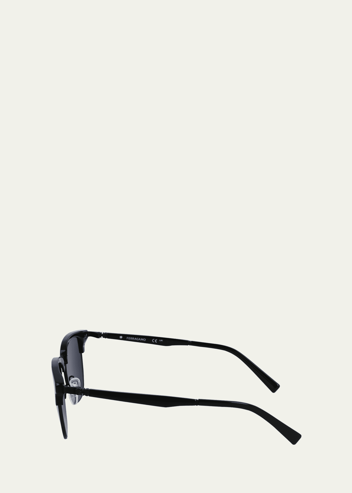 Ferragamo Men's Timeless Acetate-Metal Square Sunglasses - Bergdorf Goodman