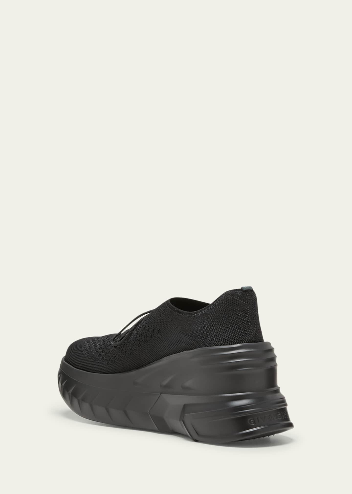 Givenchy Marshmallow Knit Wedge Sneakers - Bergdorf Goodman