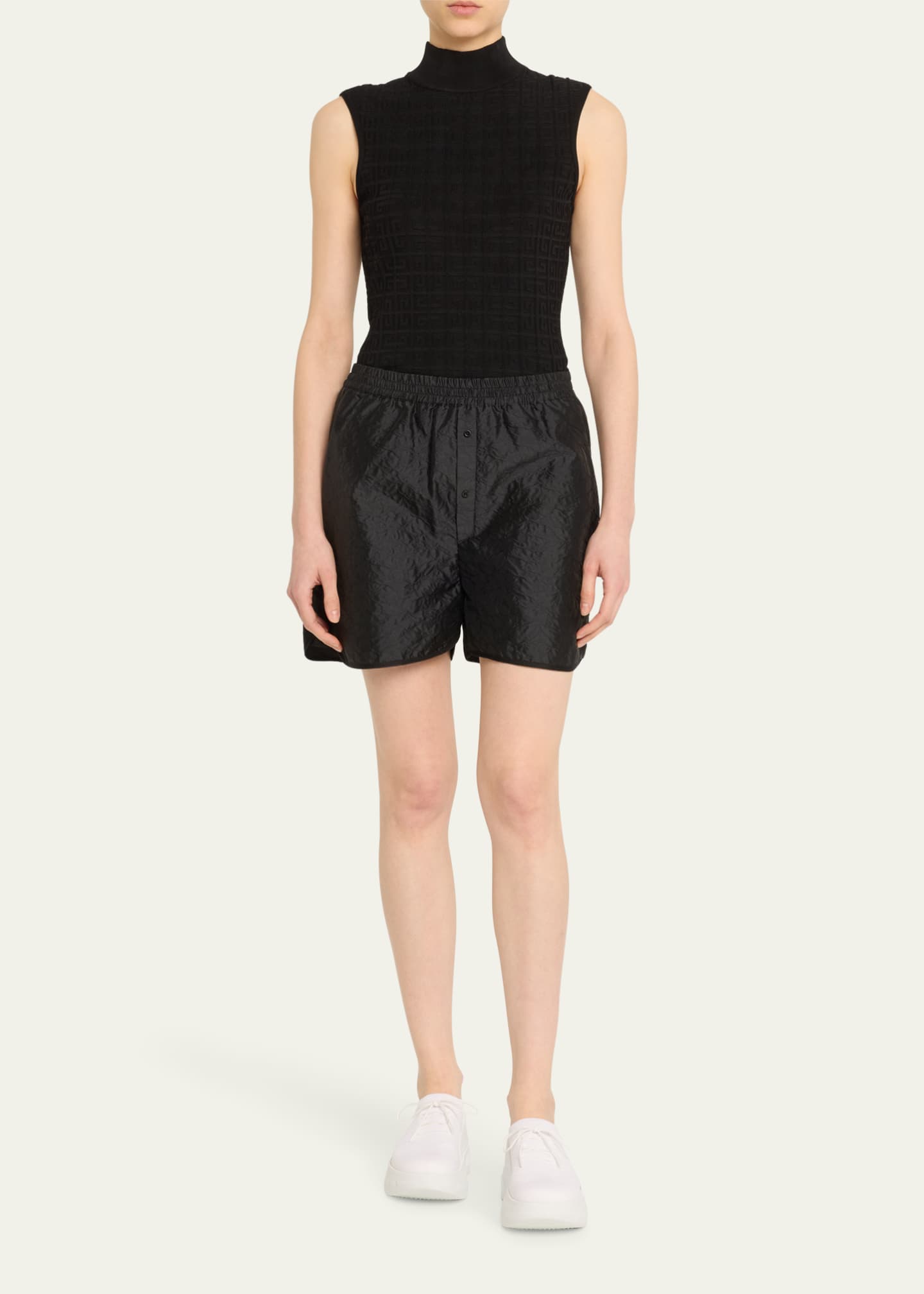 Givenchy Marshmallow Knit Wedge Sneakers - Bergdorf Goodman