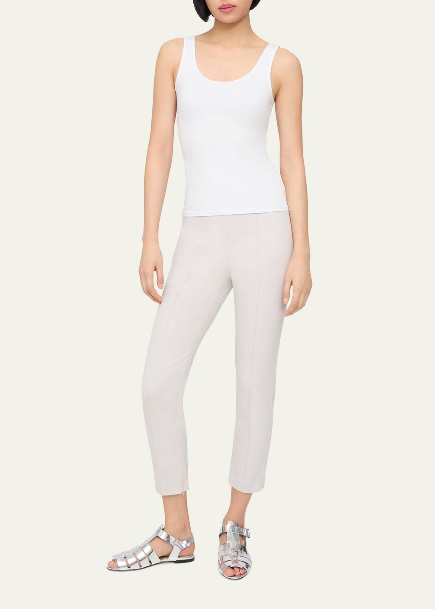 Theory Scoop Neck Tank - Bergdorf Goodman