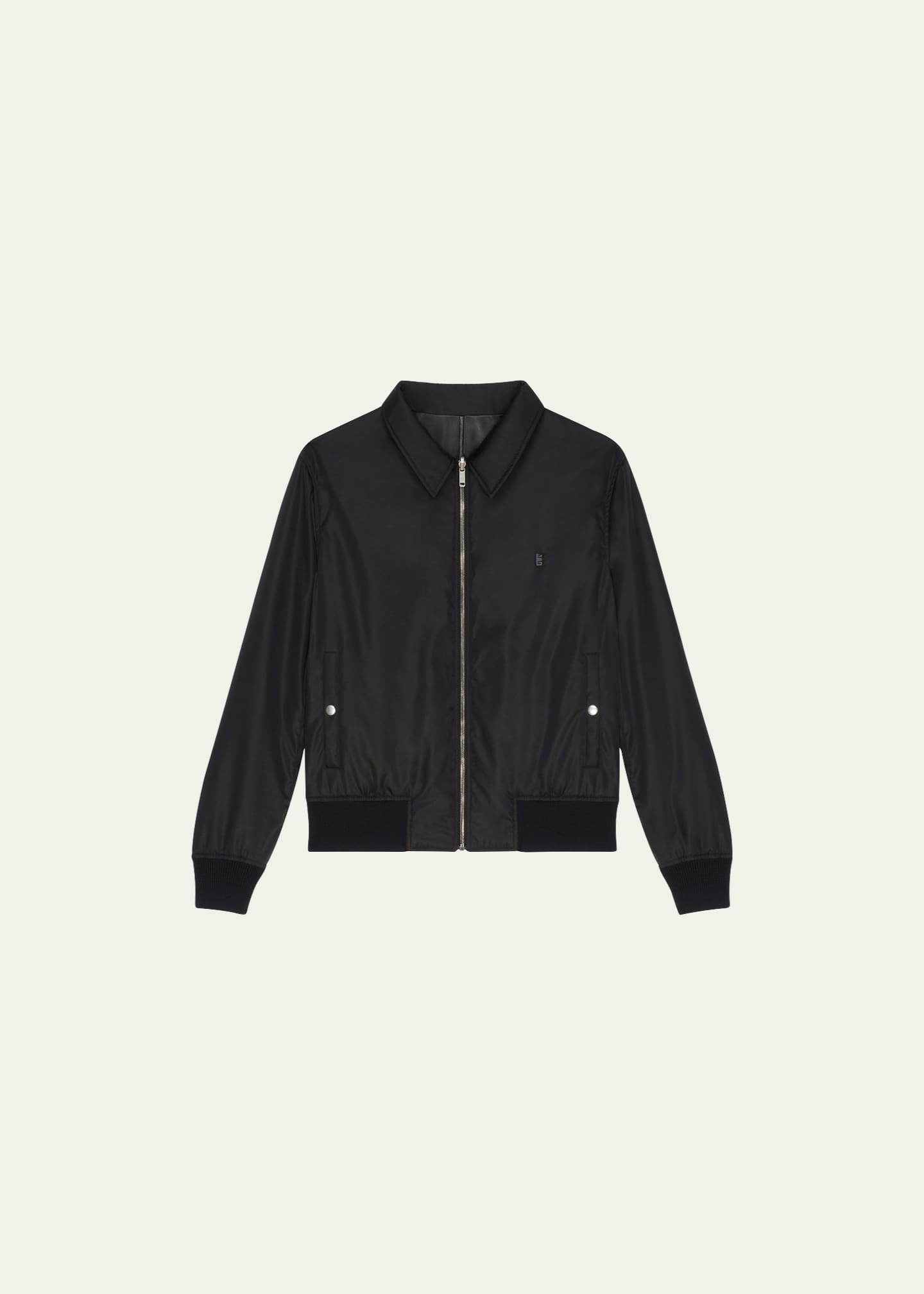 Givenchy Men's Reversible Leather and Polyester Bomber Jacket ...