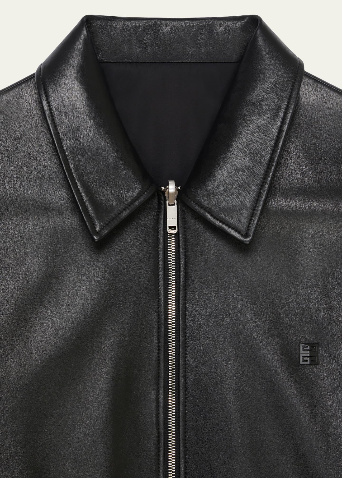 Givenchy Men's Reversible Leather and Polyester Bomber Jacket ...