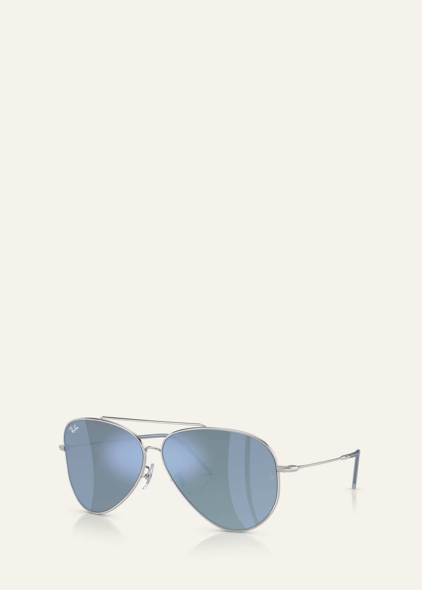 Ray-Ban Mirrored Metal & Plastic Aviator Sunglasses - Bergdorf Goodman