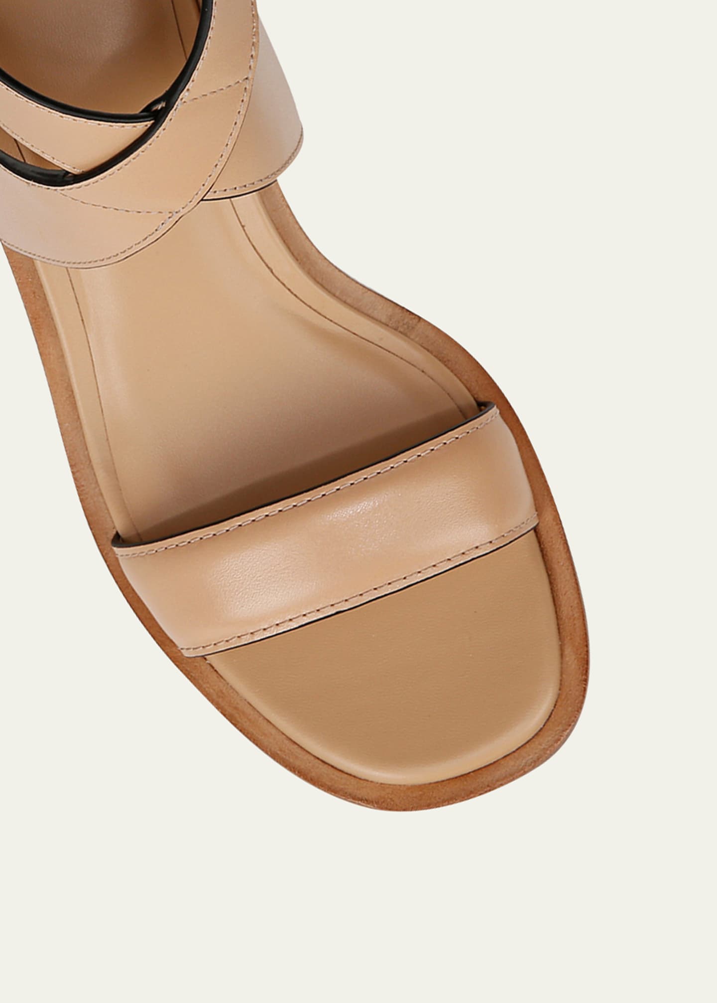Vince Dalia Leather Block-Heel Sandals - Bergdorf Goodman