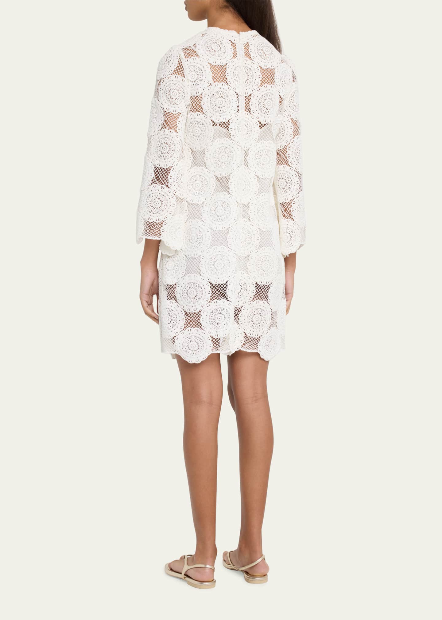 Zimmermann Junie Lace Tunic Dress - Bergdorf Goodman