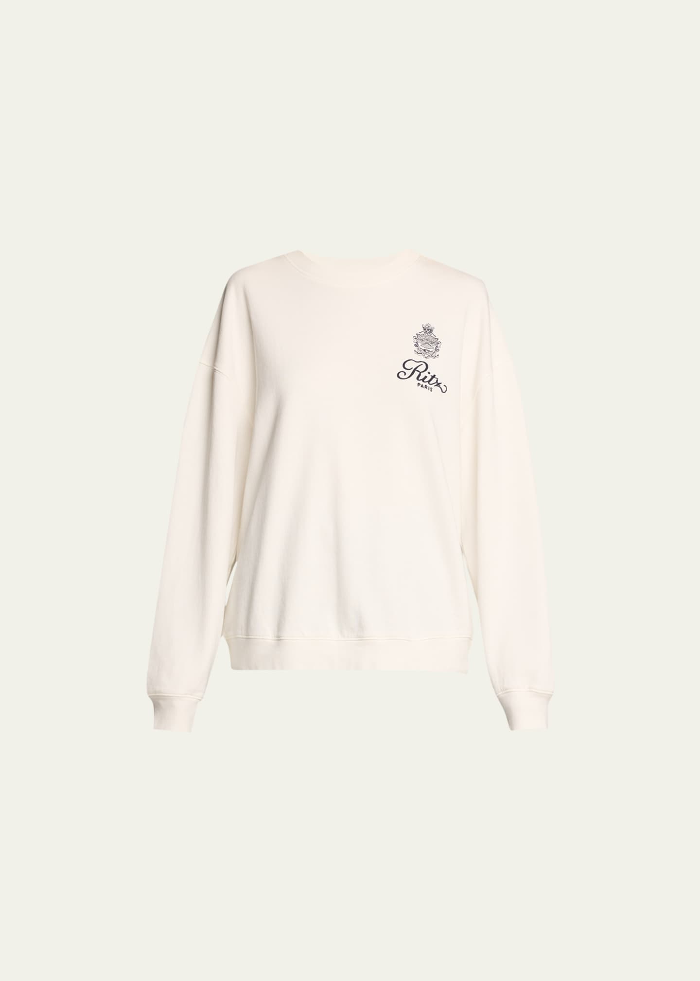 FRAME x Ritz Paris FRAME x Ritz Paris Privacy Please Crewneck ...
