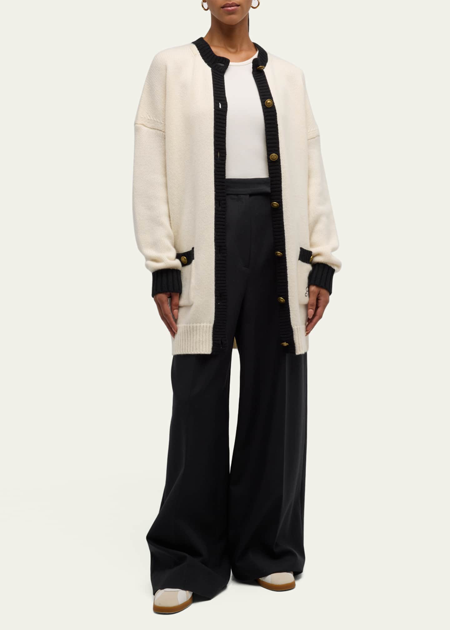 FRAME x Ritz Paris FRAME x Ritz Paris Cashmere Cardigan - Bergdorf Goodman