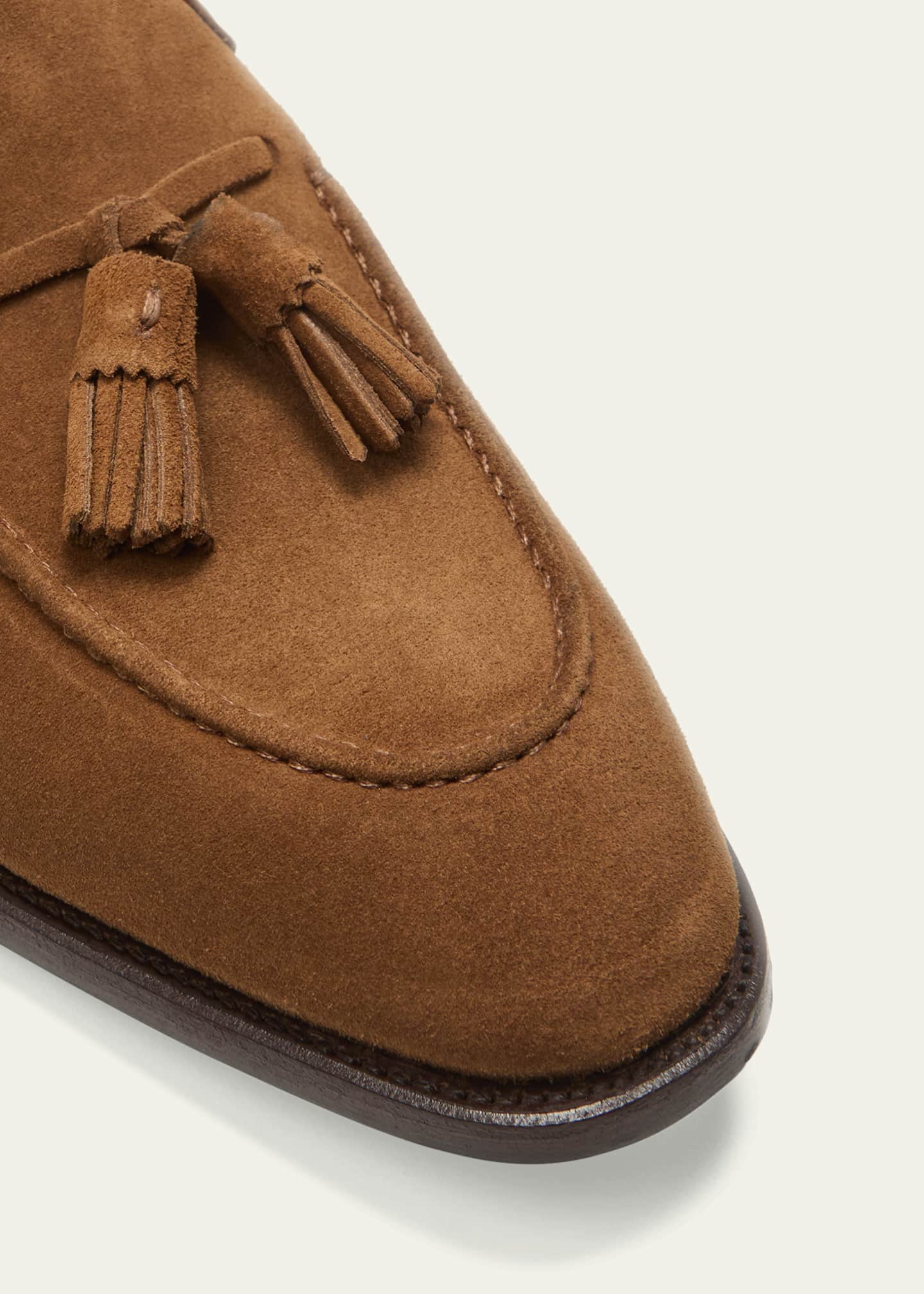 Ralph Lauren Purple Label Men's Luther Suede Tassel Loafers - Bergdorf ...