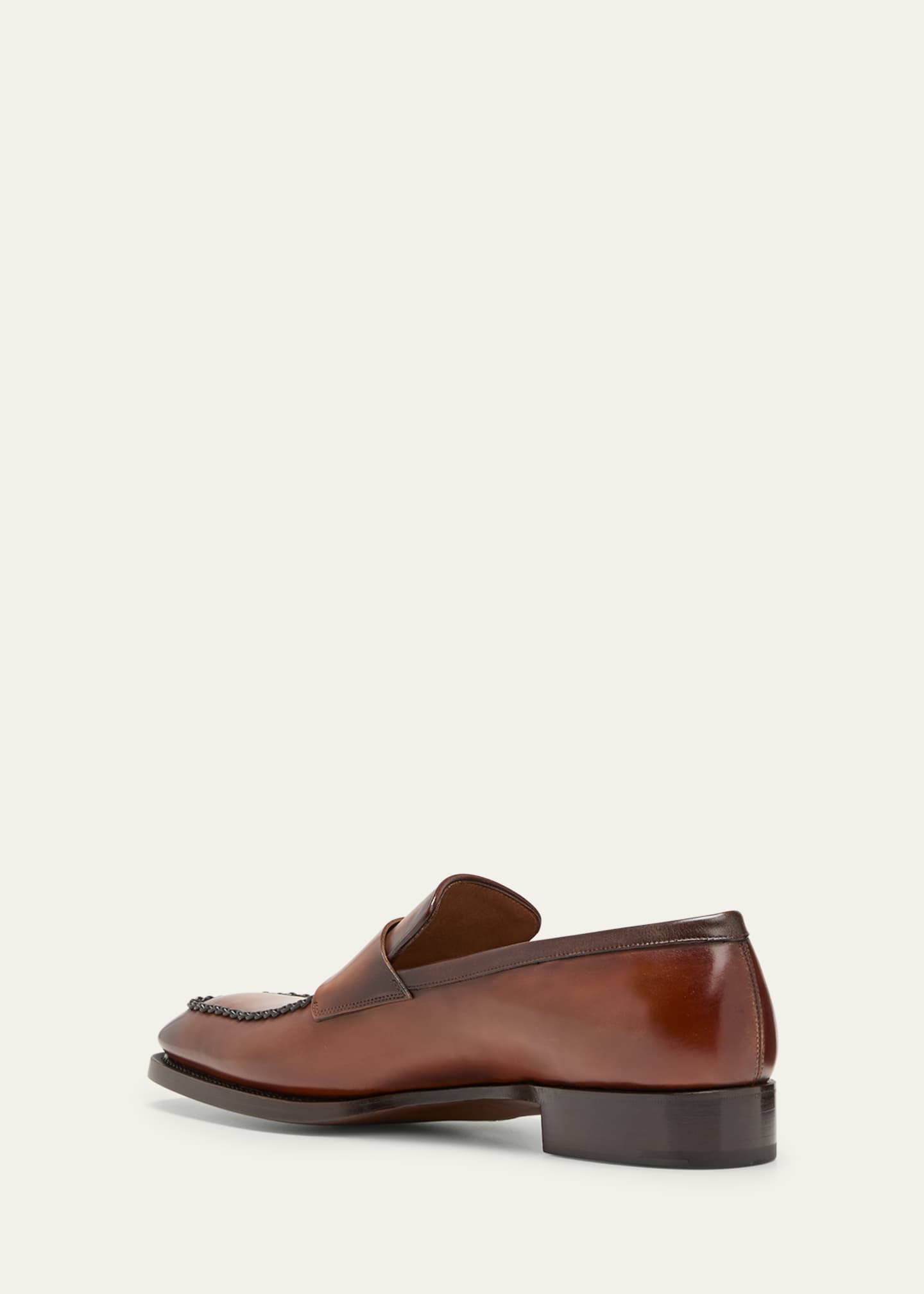 Santoni Men's Limited Edition Pierce Leather Penny Loafers - Bergdorf ...